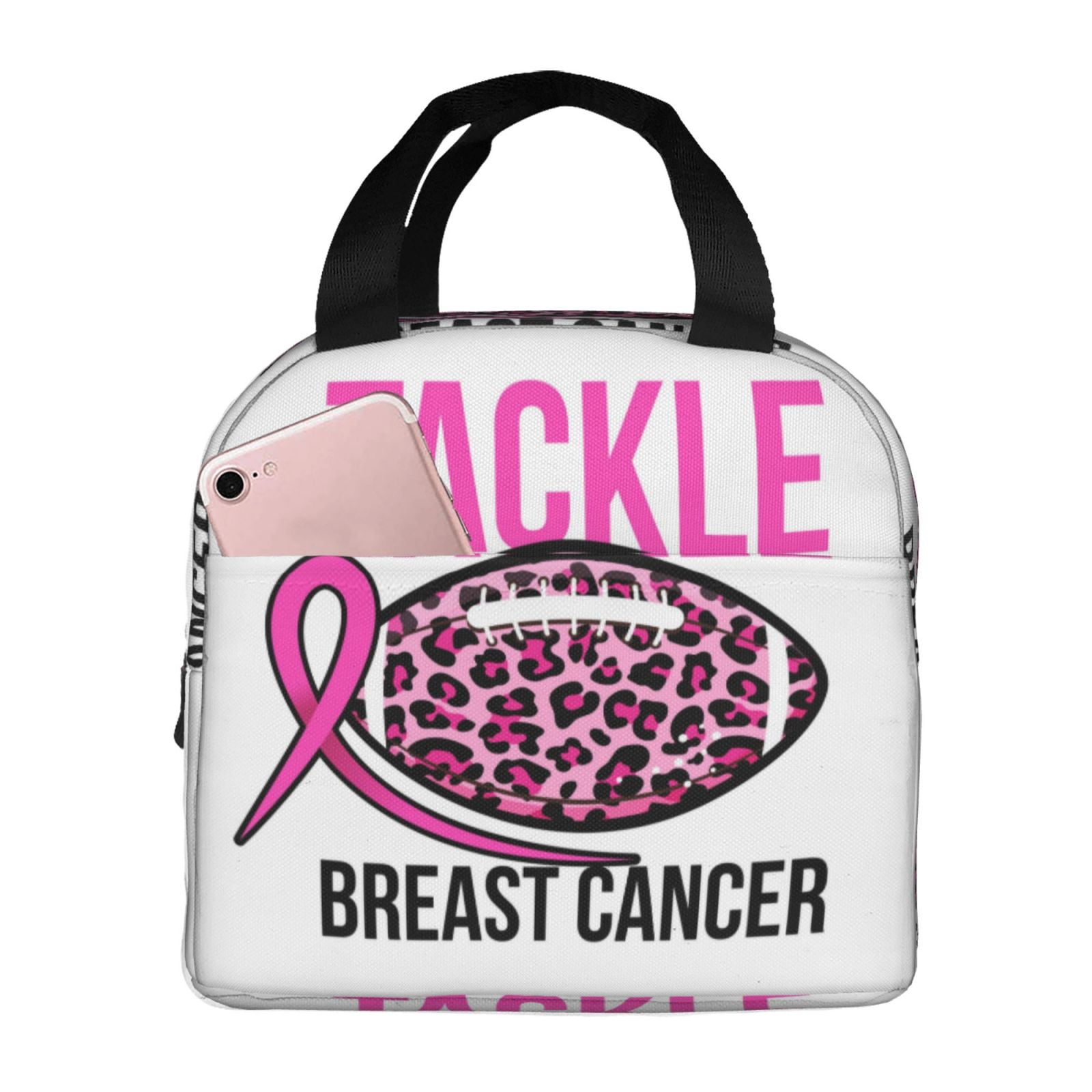 October Is Breast Cancer Awareness Month Pink Ribbon Lunch Bag ...