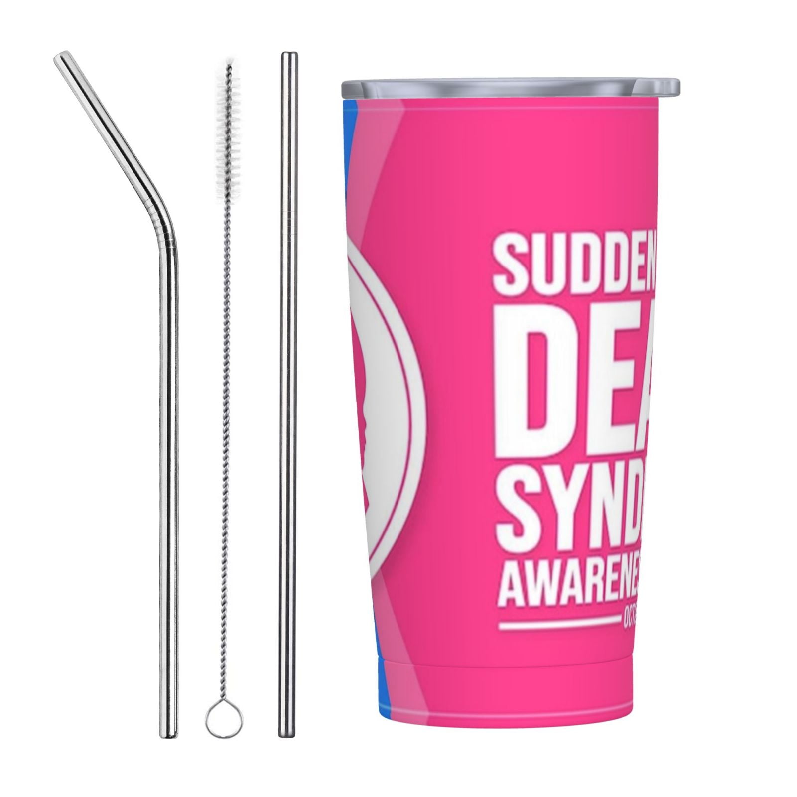 October Is Sids Awareness Month 20oz Stainless Steel Thermal Cup With ...
