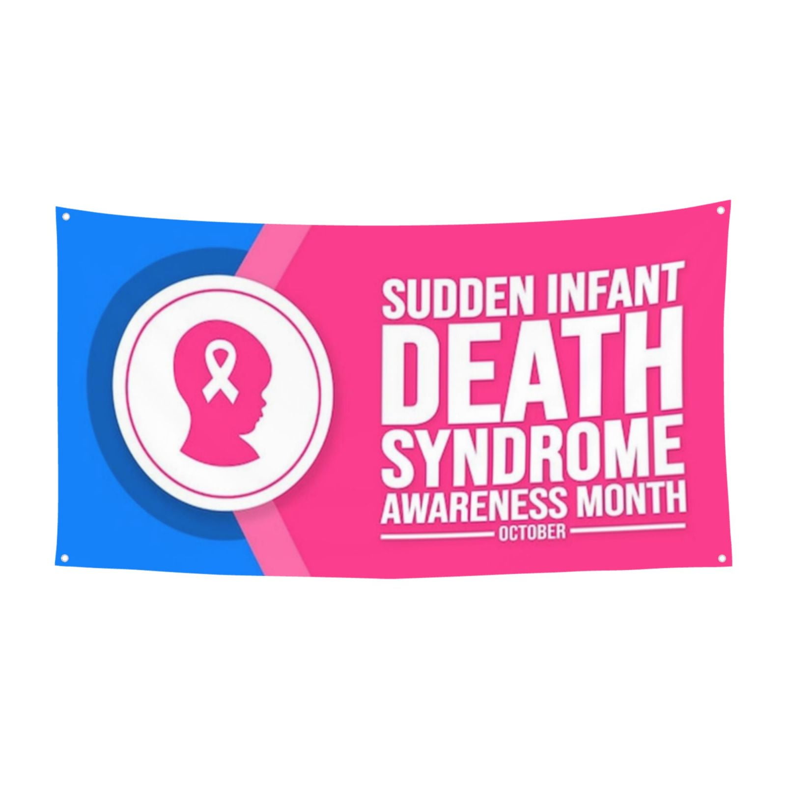 October Is Sids Awareness Month Banner Backdrop Holiday Sign Wall ...