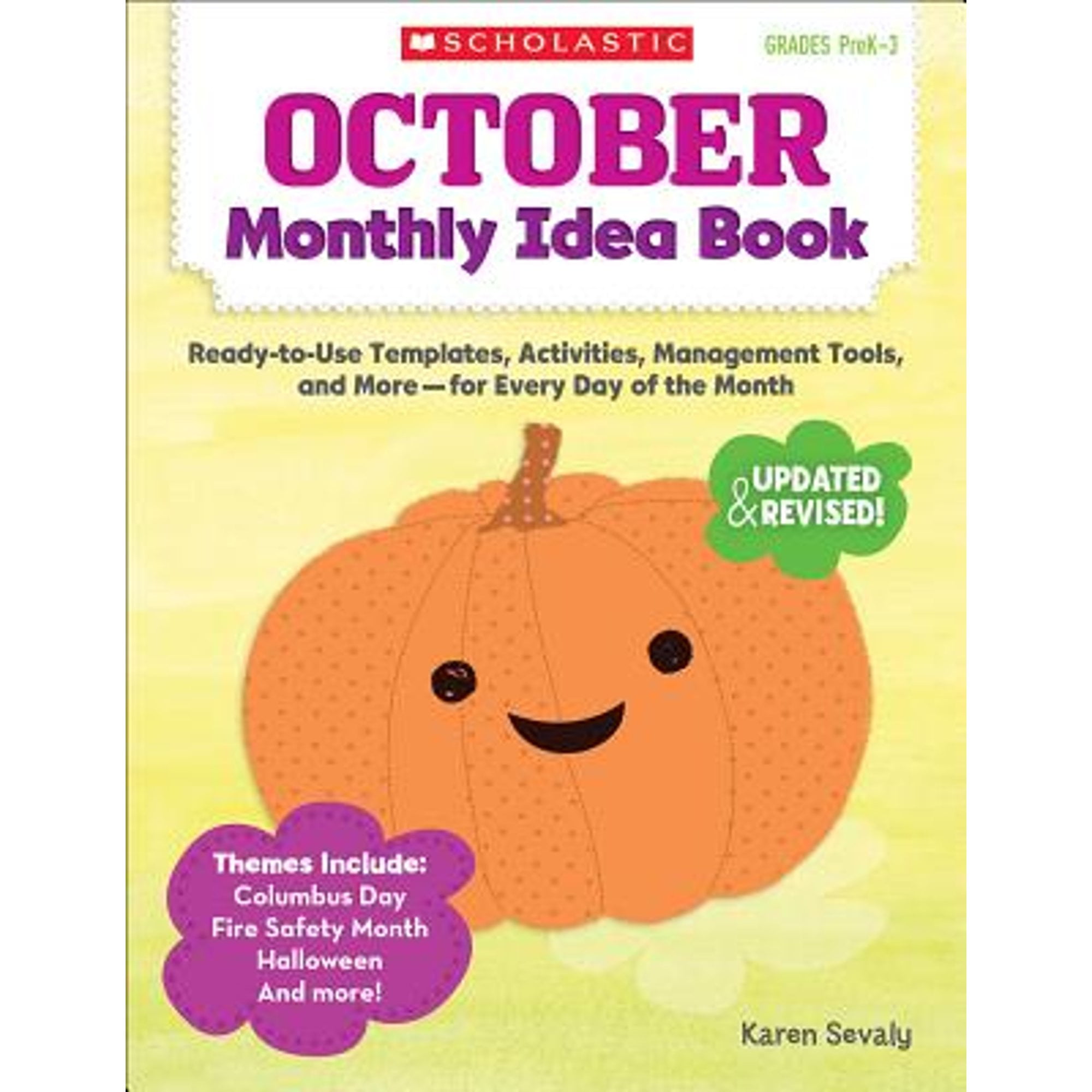 Pre-Owned October Monthly Idea Book : Ready-To-Use Templates ...