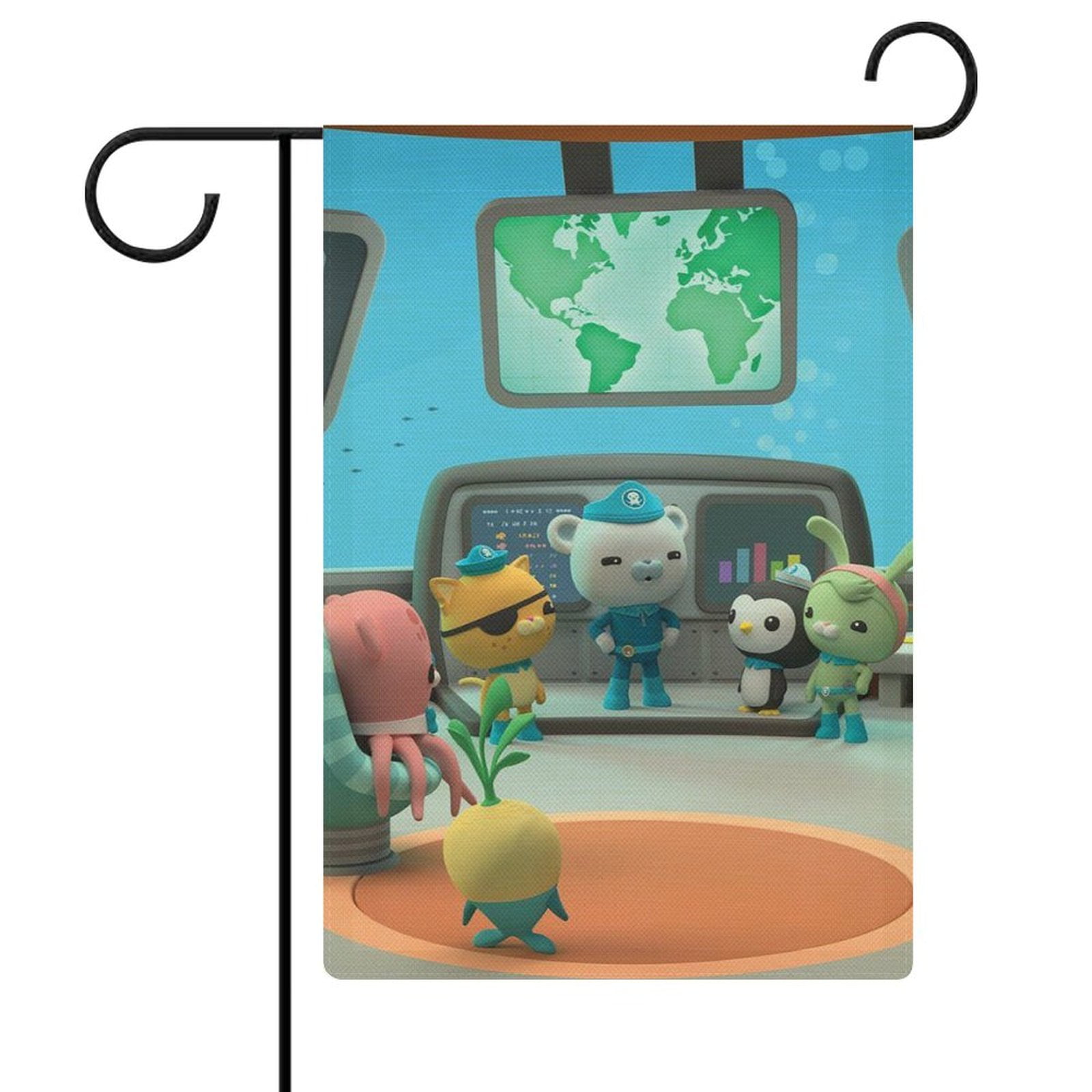 Octonauts 12 X 18 Inch Garden Banner - Double-Sided House Outdoor Flag ...