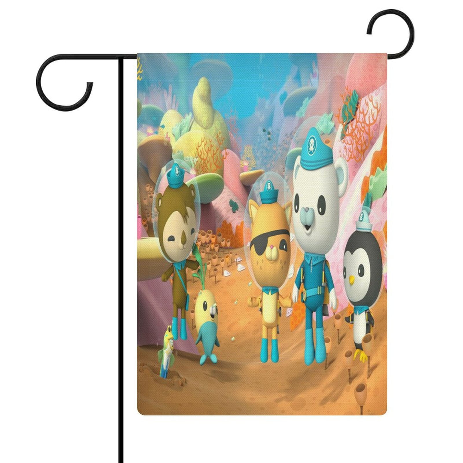 Octonauts 12 X 18 Inch Garden Banner - Double-Sided House Outdoor Flag ...