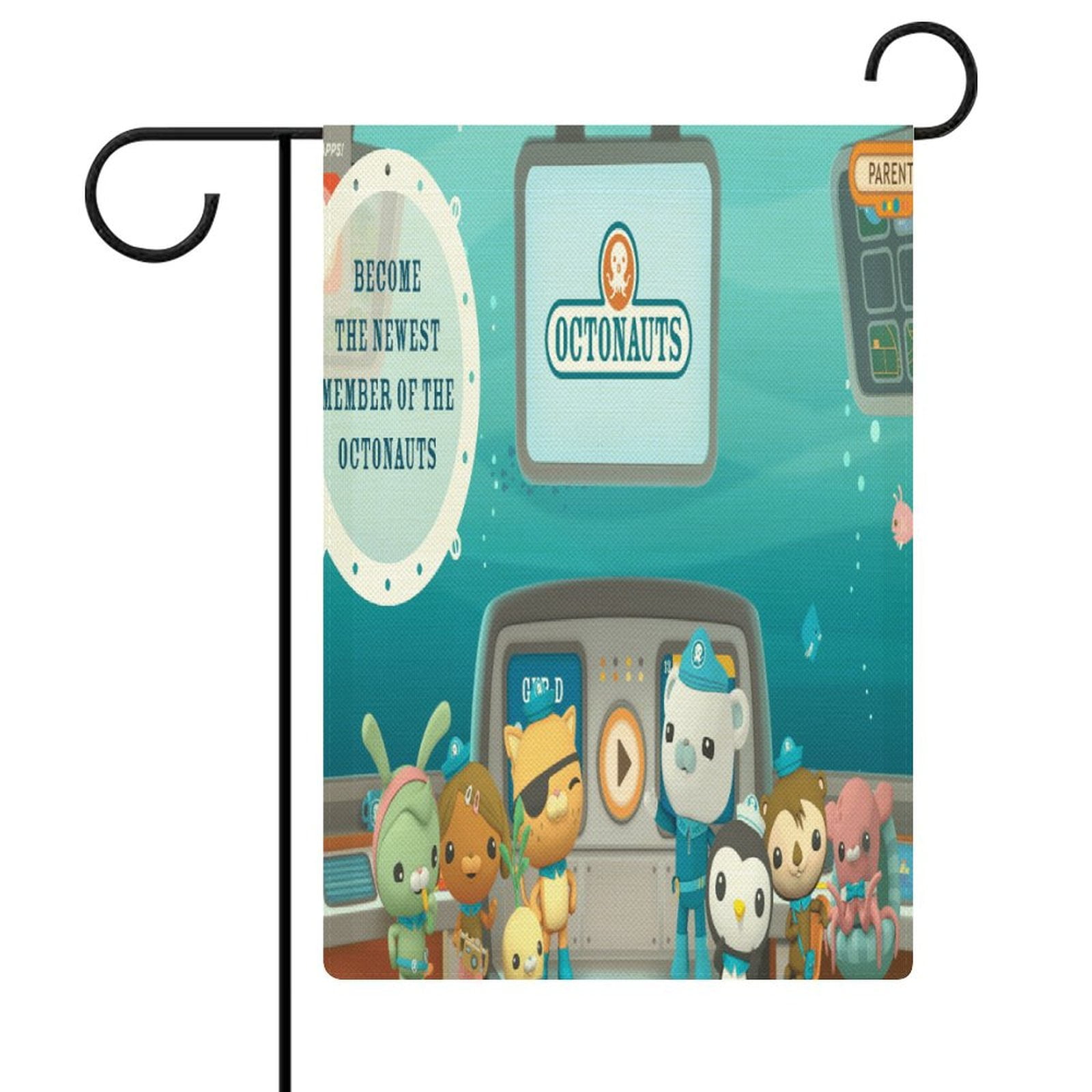 Octonauts 12 X 18 Inch Garden Banner - Double-Sided House Outdoor Flag ...