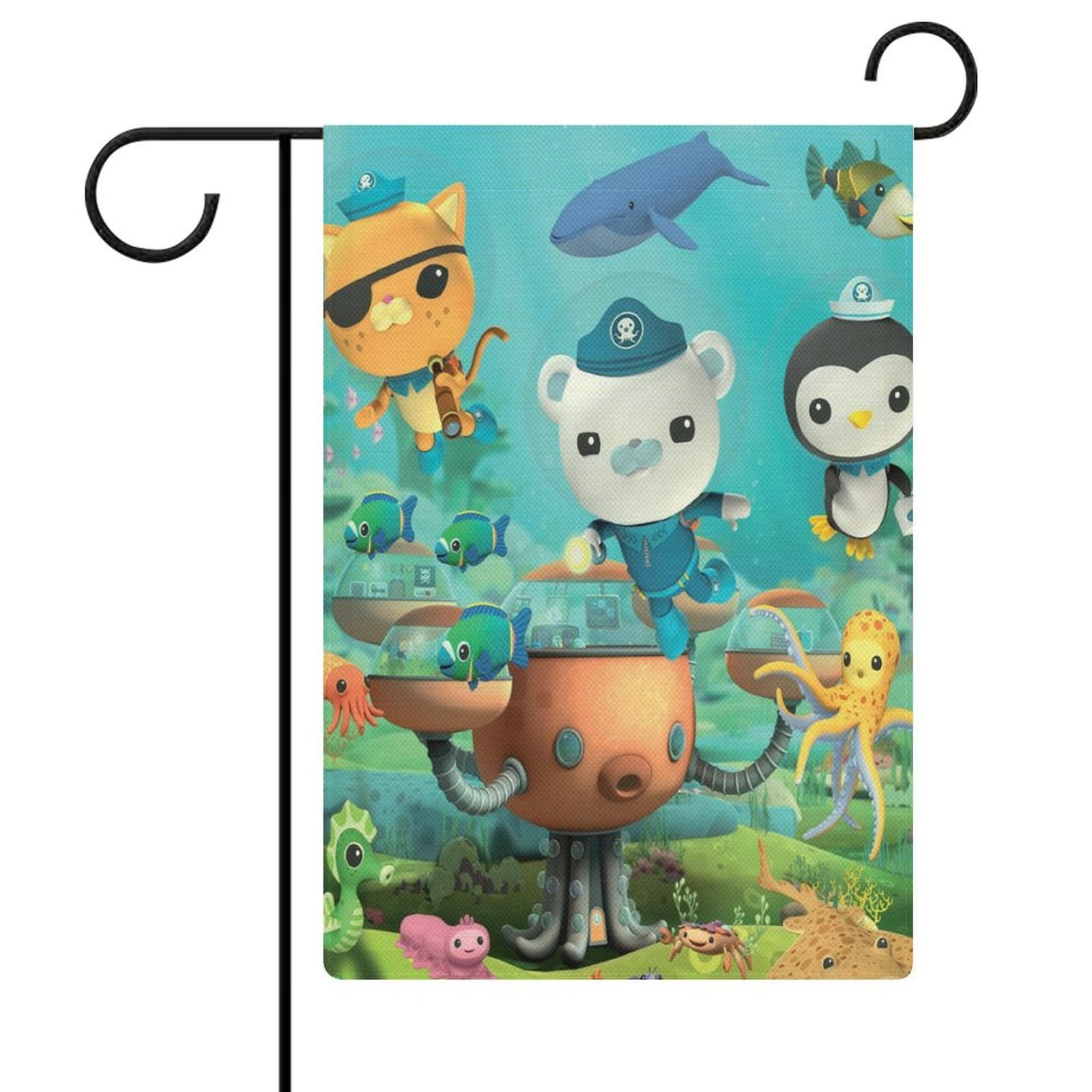 Octonauts 12 X 18 Inch Garden Banner - Double-Sided House Outdoor Flag ...