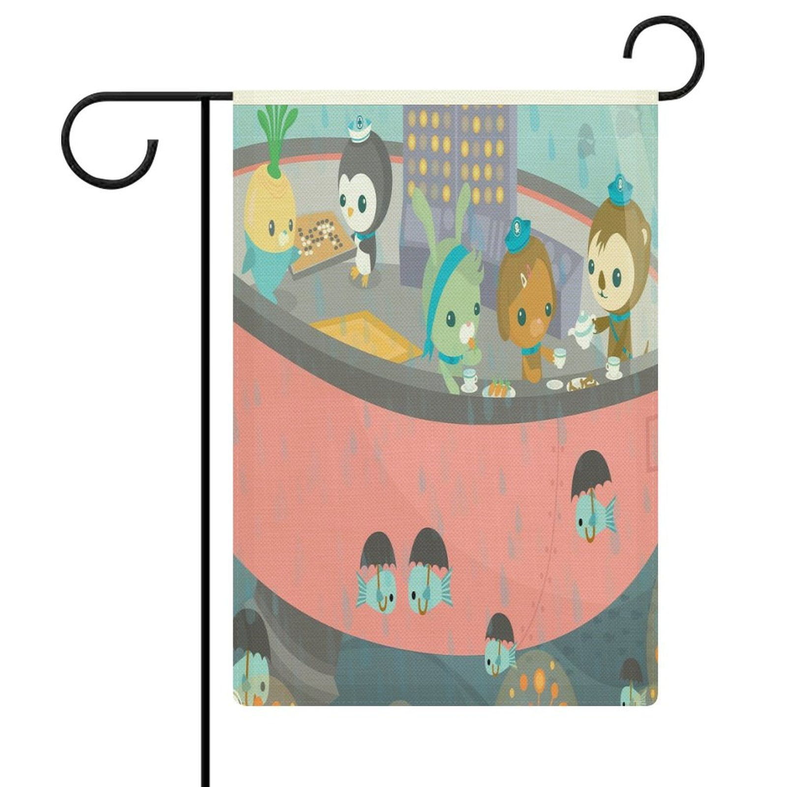 Octonauts 12 X 18 Inch Garden Banner - Double-Sided House Outdoor Flag ...