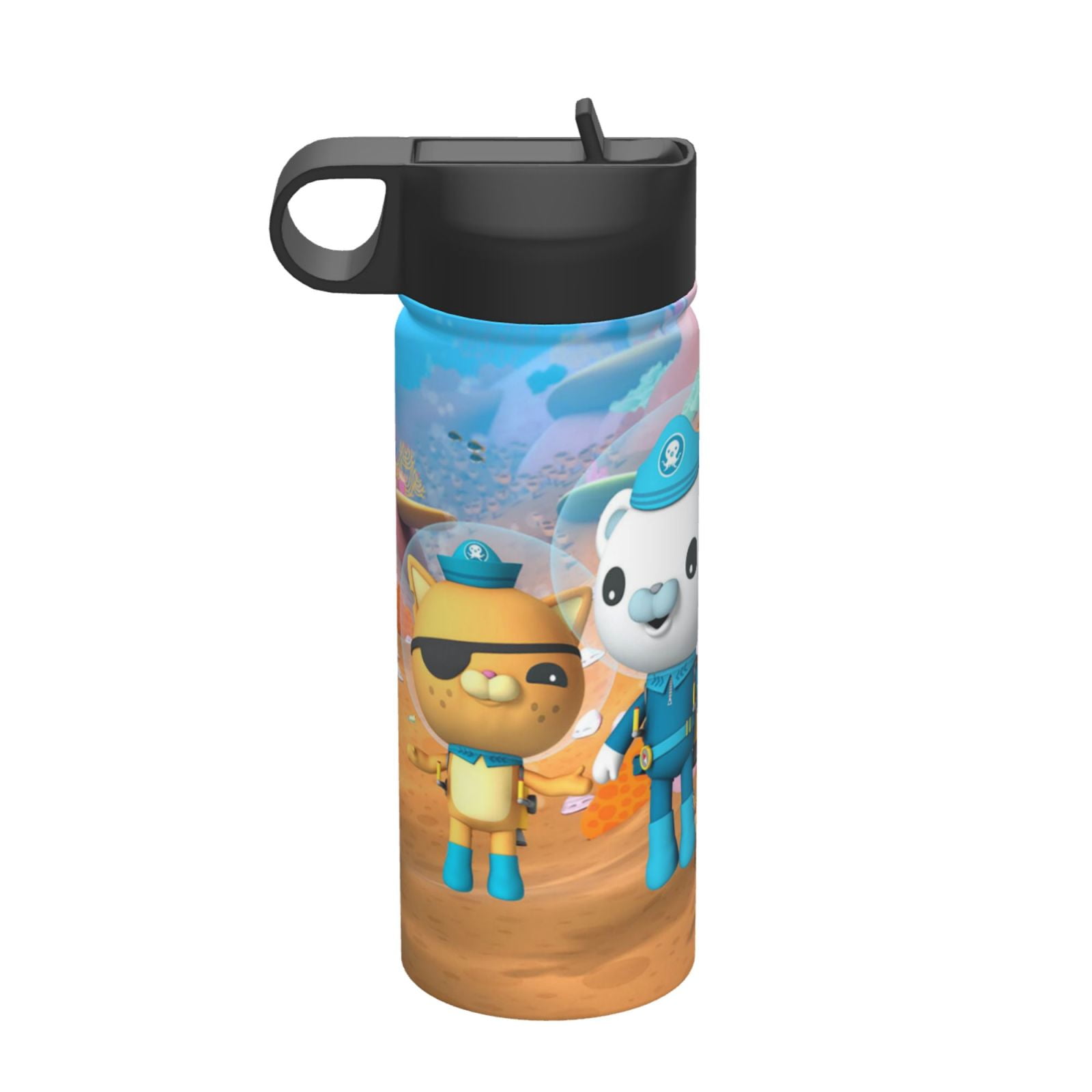 Octonauts 18oz Insulated Water Bottle With Handle, Stainless Steel ...