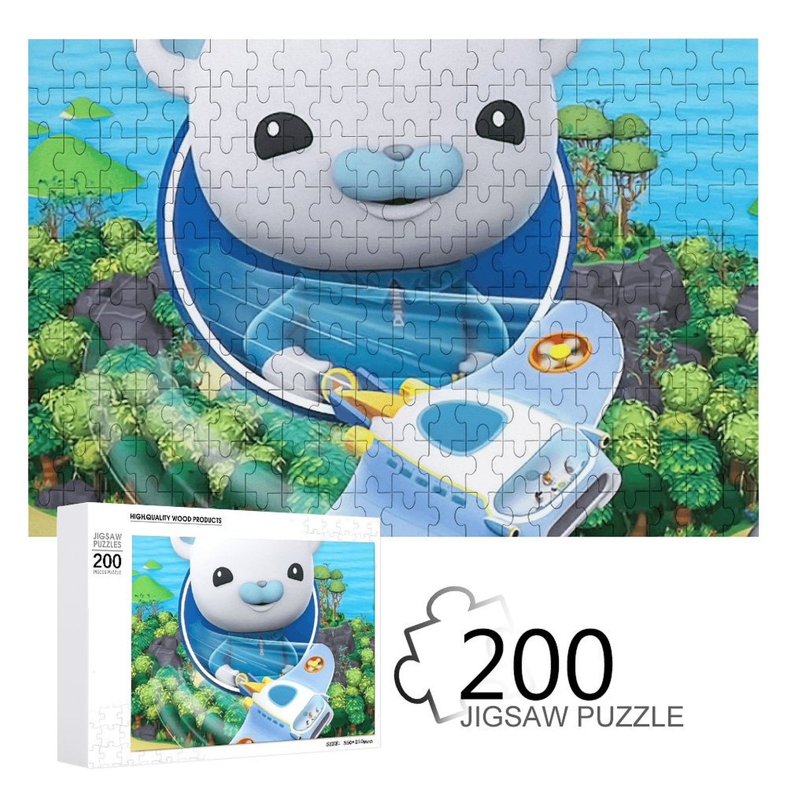 Octonauts 200 PCS Puzzle for Adults - Jigsaw Puzzle for Kids Boys Girls ...