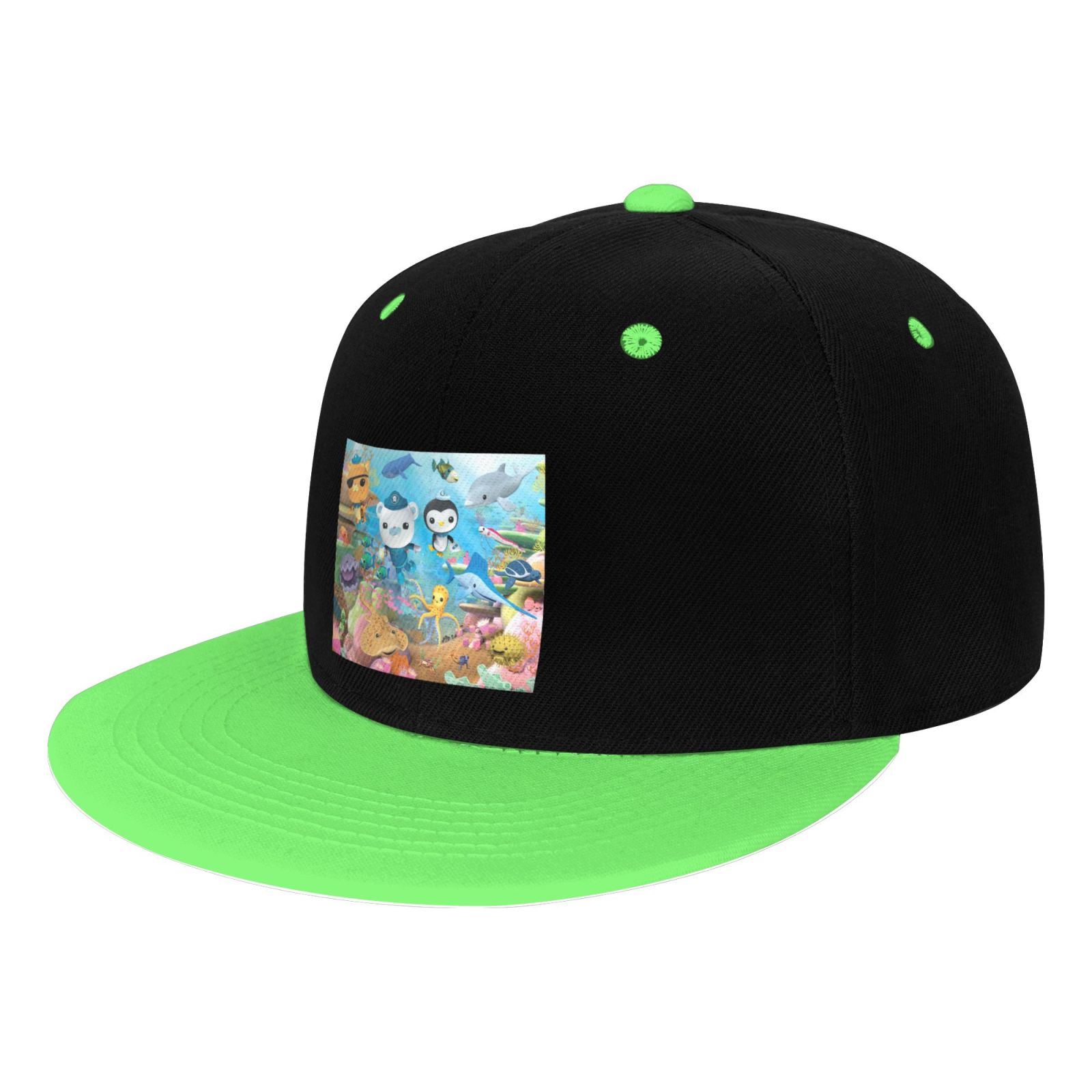 Octonauts Adjustable Snapback Hat for Men Women, Unisex Hip Hop ...