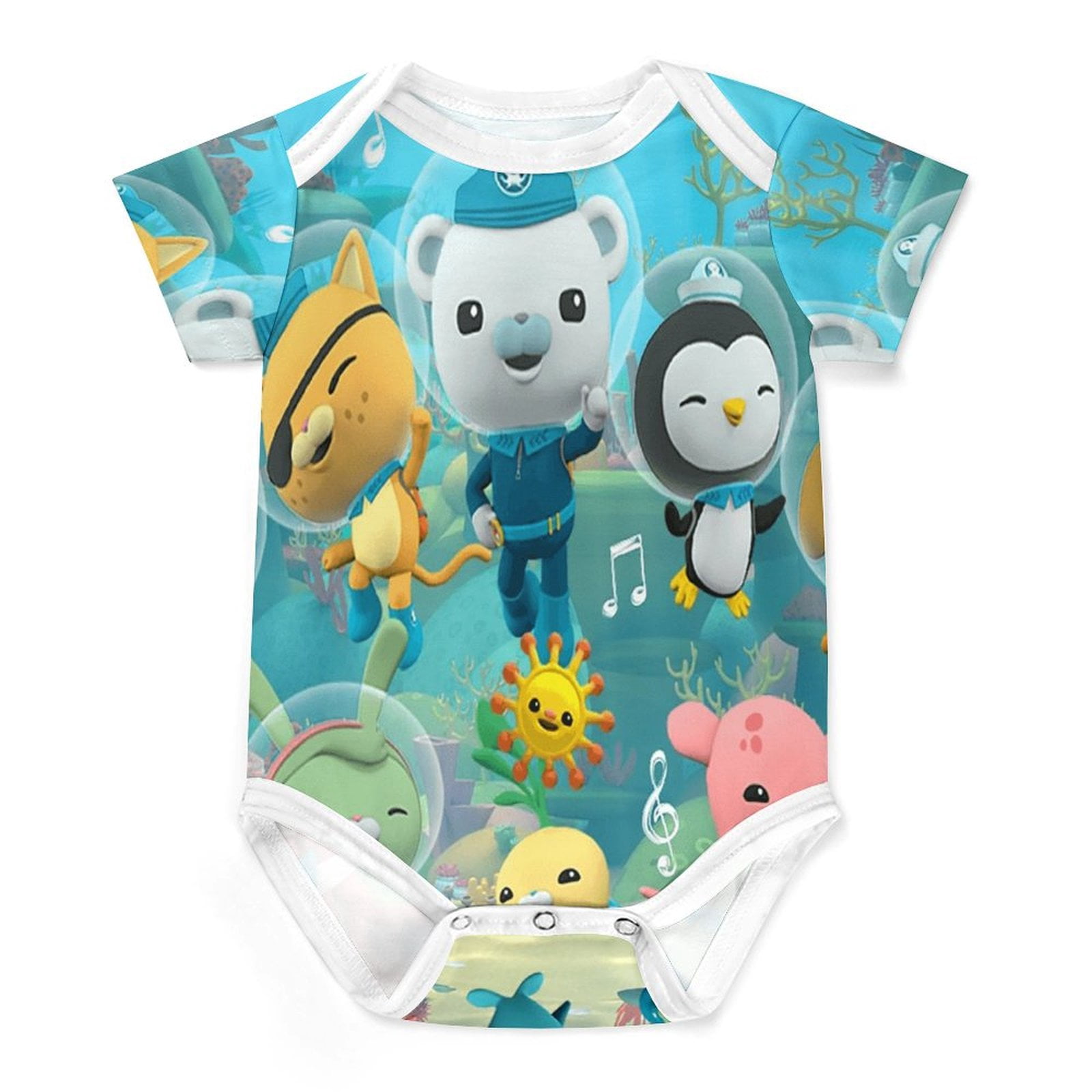 Octonauts Baby Bodysuit Boy Girl Clothes Soft Newborn Infant Outfit ...