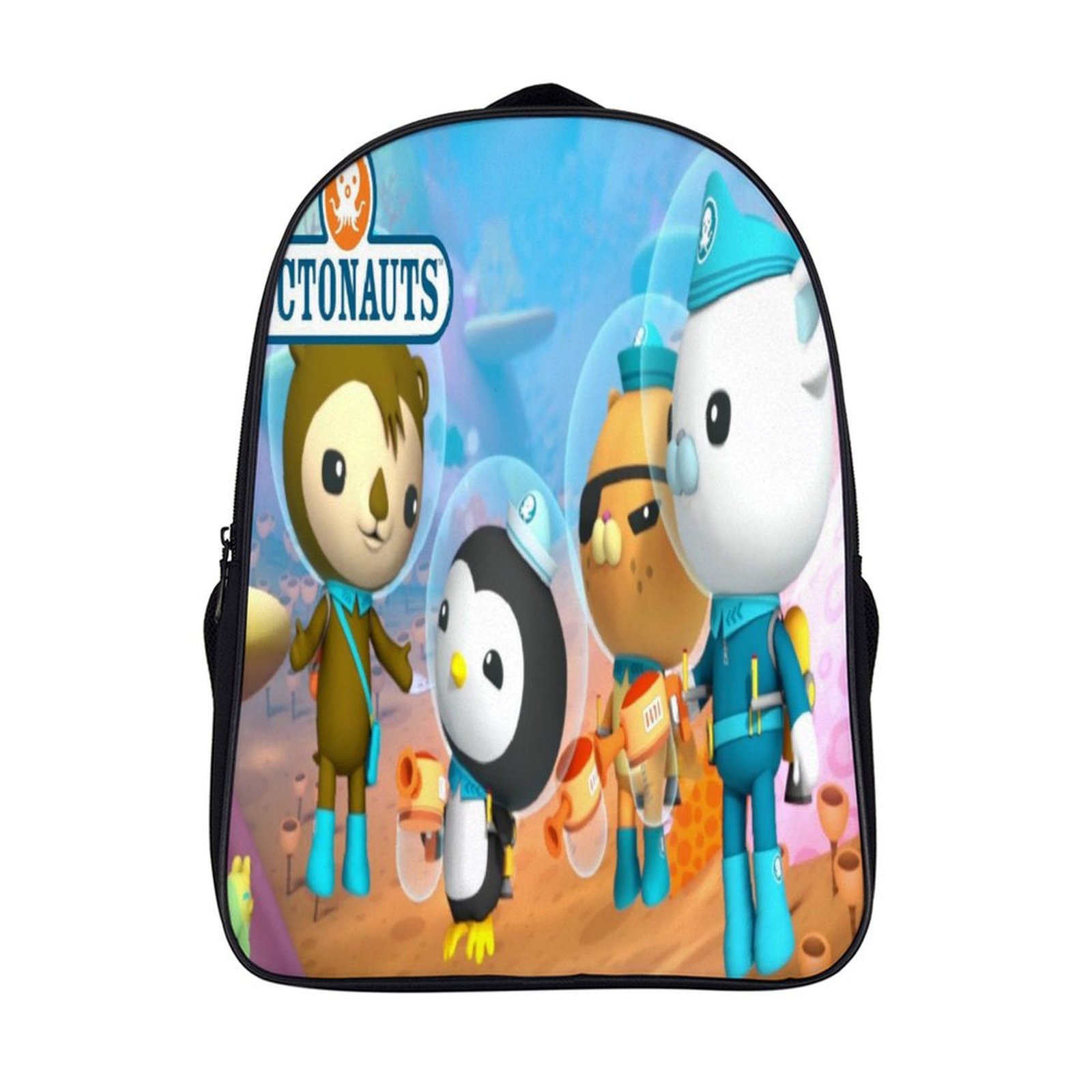 Octonauts Backpack 16 Inch Book Bags Casual Daypack for Travel Work ...
