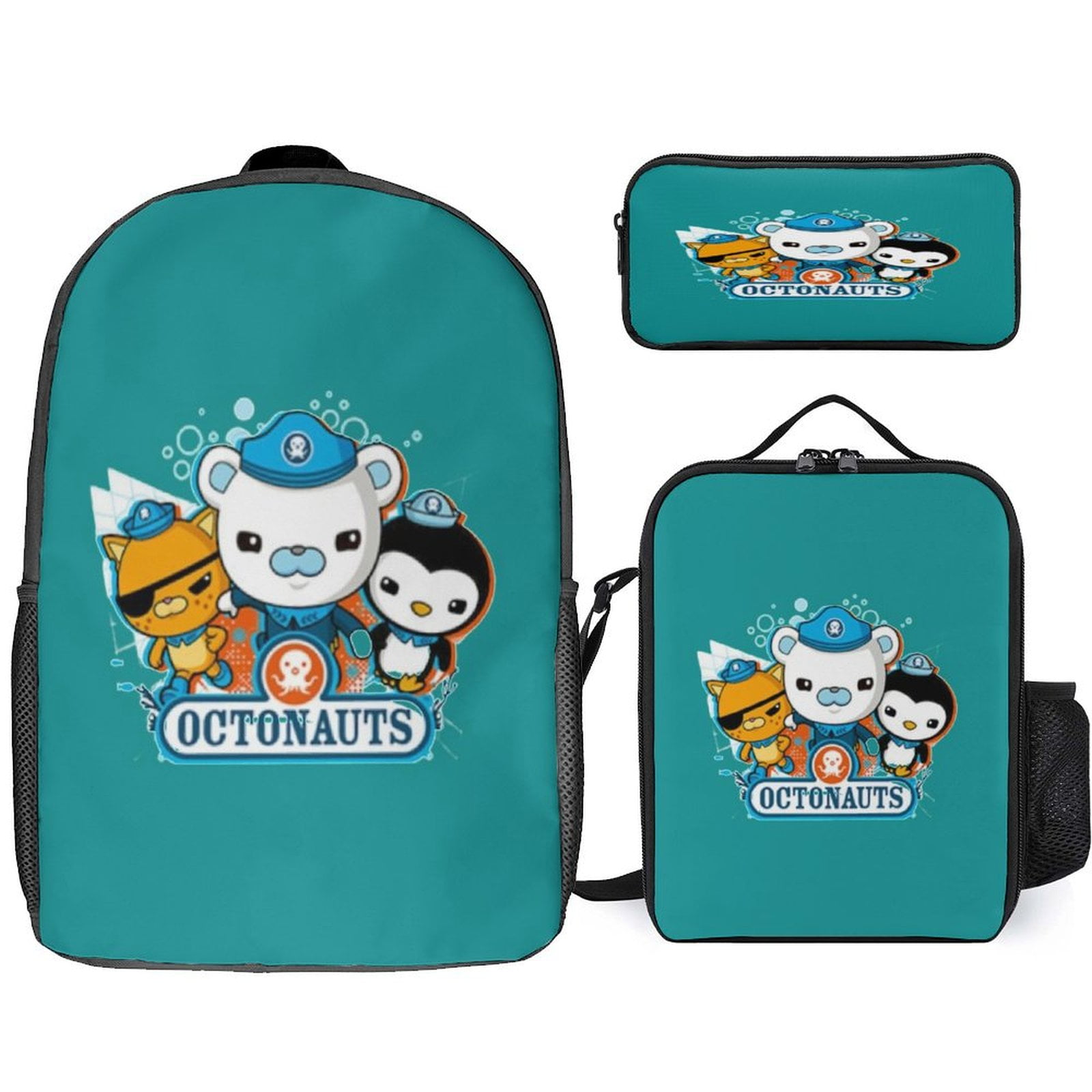 Octonau-t Backpack 3PCS Backpack Set Lunch Box and Pencil Case ...