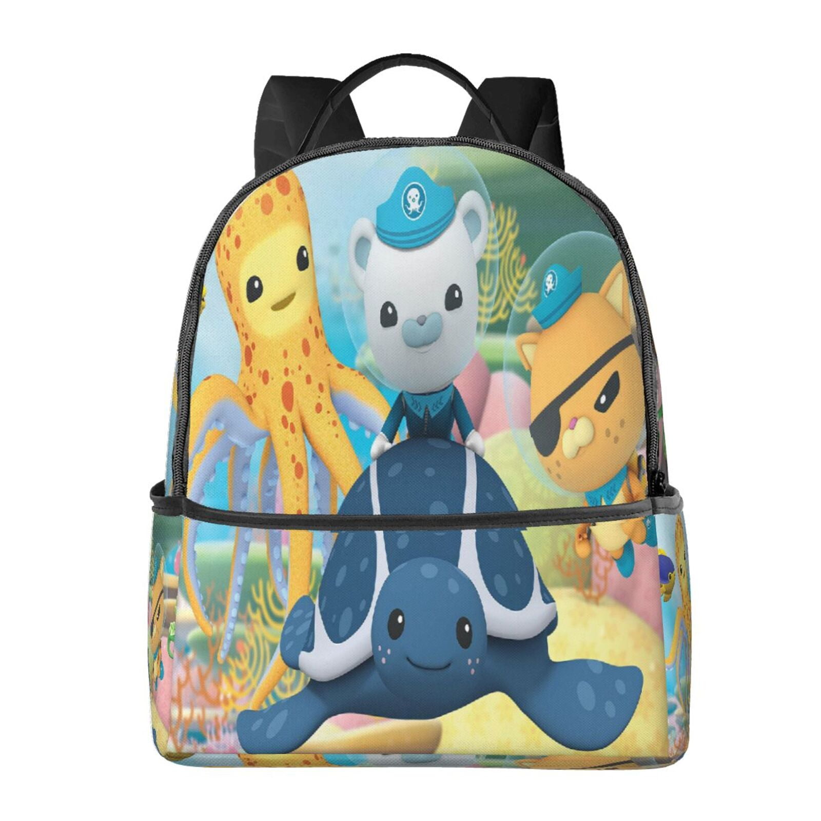 Octonauts Backpack Book Bags Casual Daypack For Travel Work Office ...