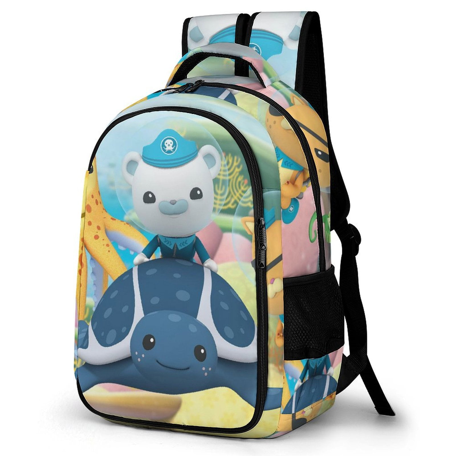 Octonauts Backpack Book Bags Casual Daypack for Travel Work Office ...