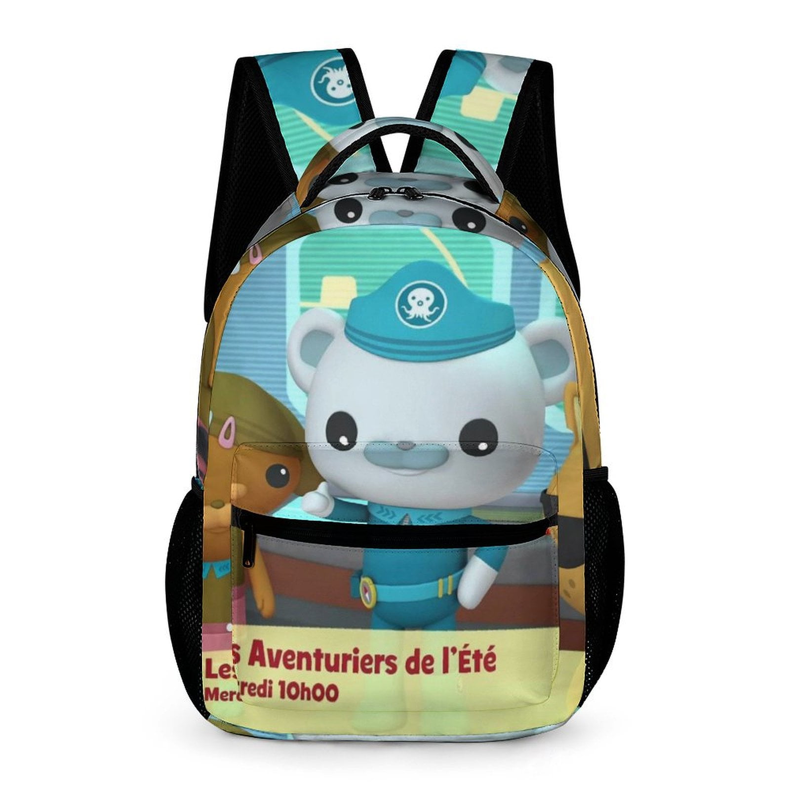 Octonauts Backpack Book Bags Casual Daypack for Travel Work Office ...