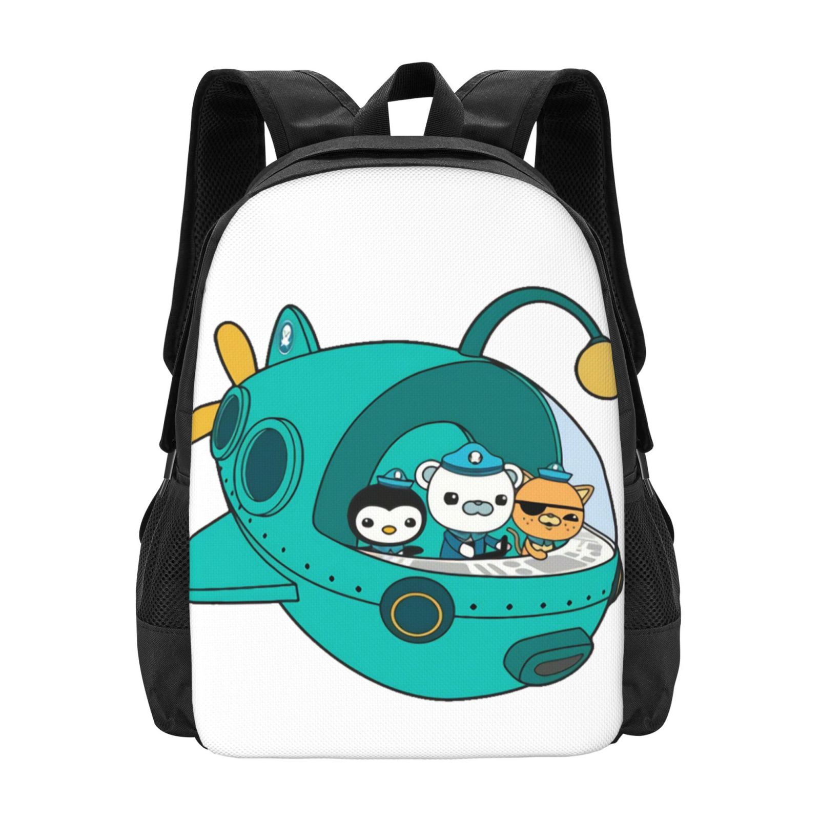 Octonauts Backpack Cartoon 16inck Backpack Laptop Bag Durable Casual ...