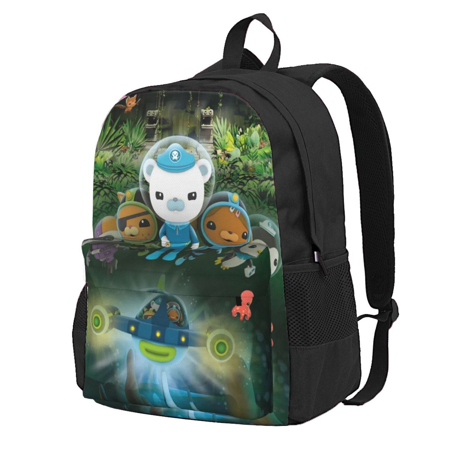 Octonau-t Backpack HD Printed Book Bag Cartoon Perfect Book Bag Gift ...