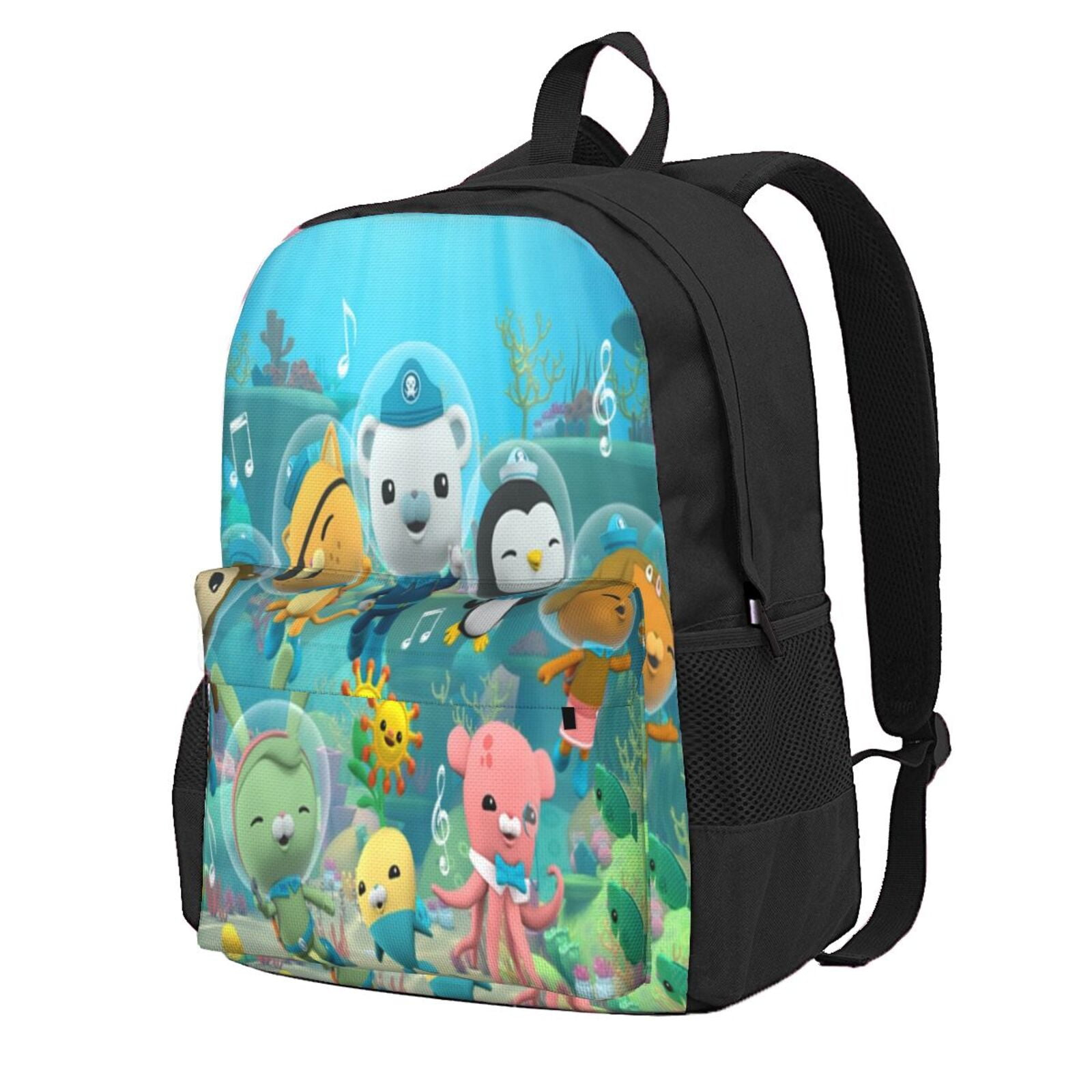 Octonau-t Backpack HD Printed Book Bag Cartoon Perfect Book Bag Gift ...