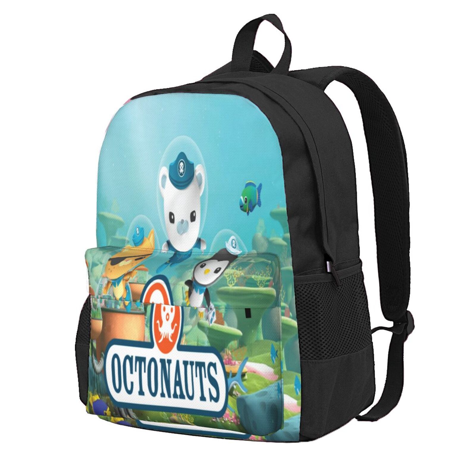 Octonau-t Backpack HD Printed Book Bag Cartoon Perfect Book Bag Gift ...