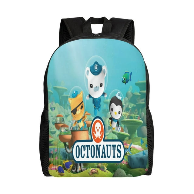 Octonauts Backpack Large Capacity Schoolbag Book Bag Casual Daypack ...