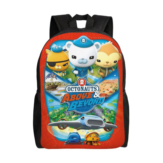 Octonau-t Backpack Large Capacity bag Book Bag Casual Daypack Backpacks ...