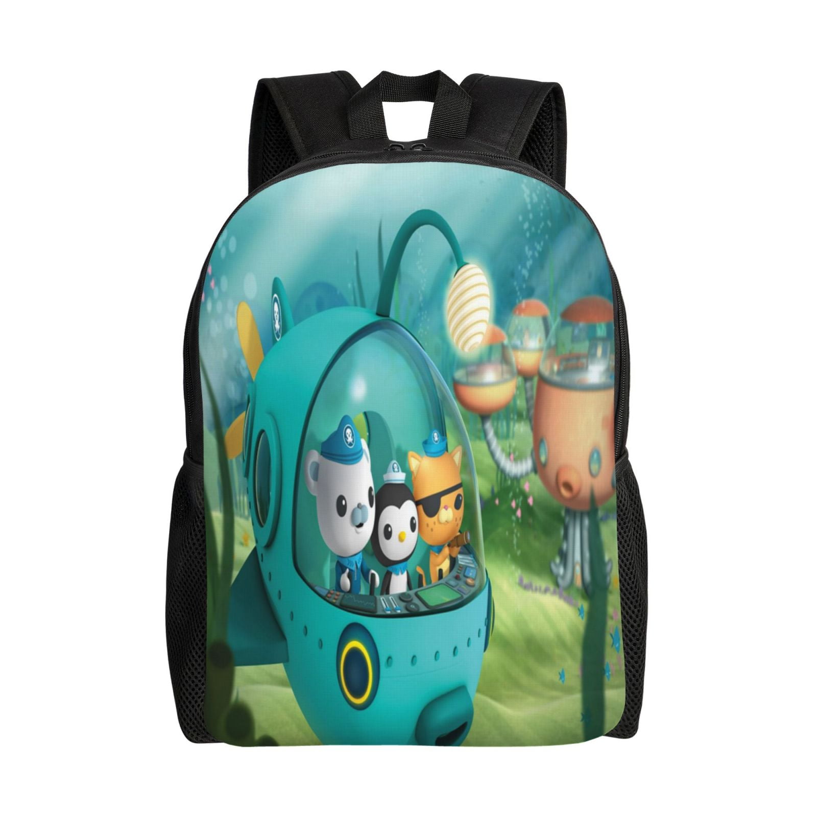 Octonau-t Backpack Large Capacity bag Book Bag Casual Daypack Backpacks ...