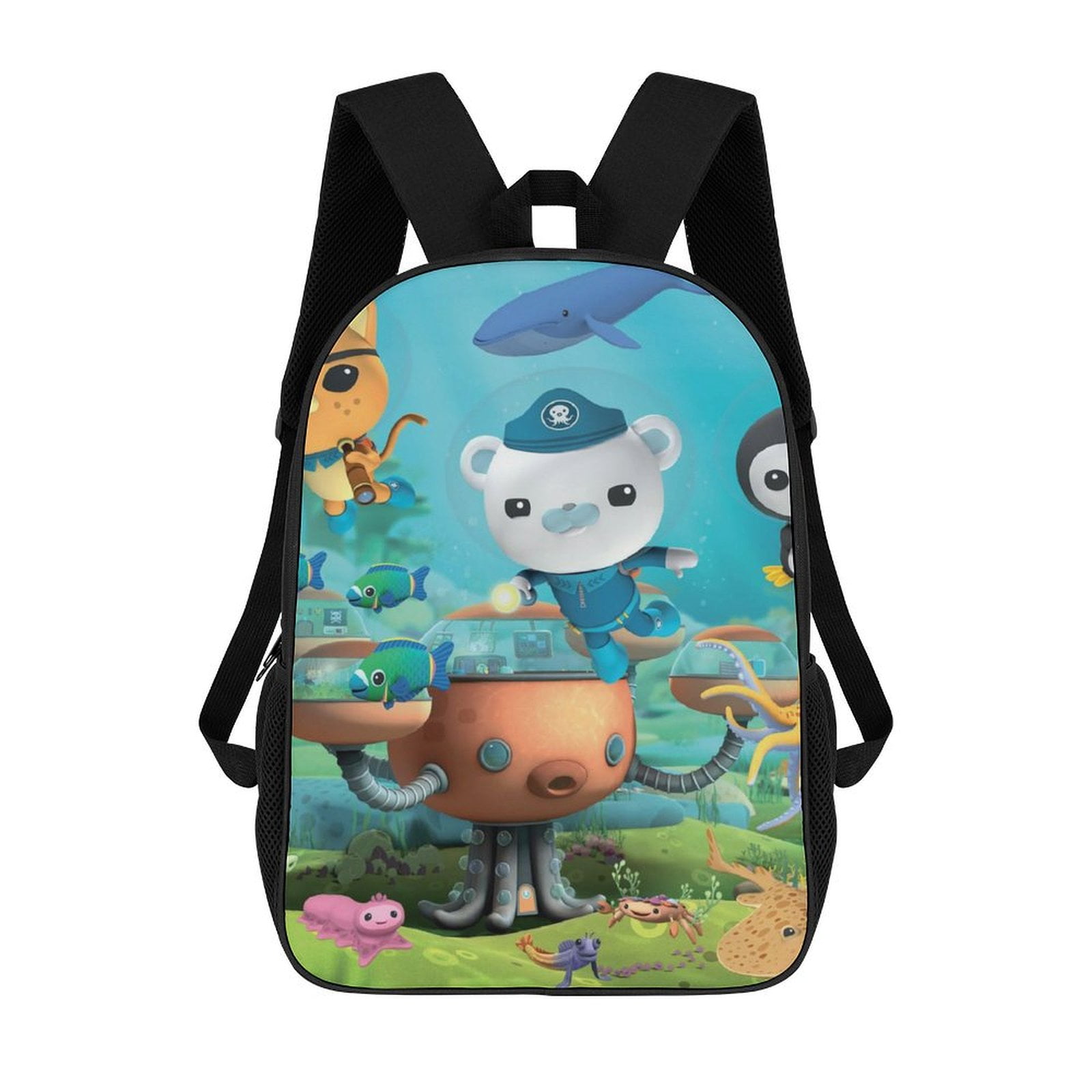 Octonauts Backpacks 17 Inch Lightweight Bookbags Casual Daypack For ...