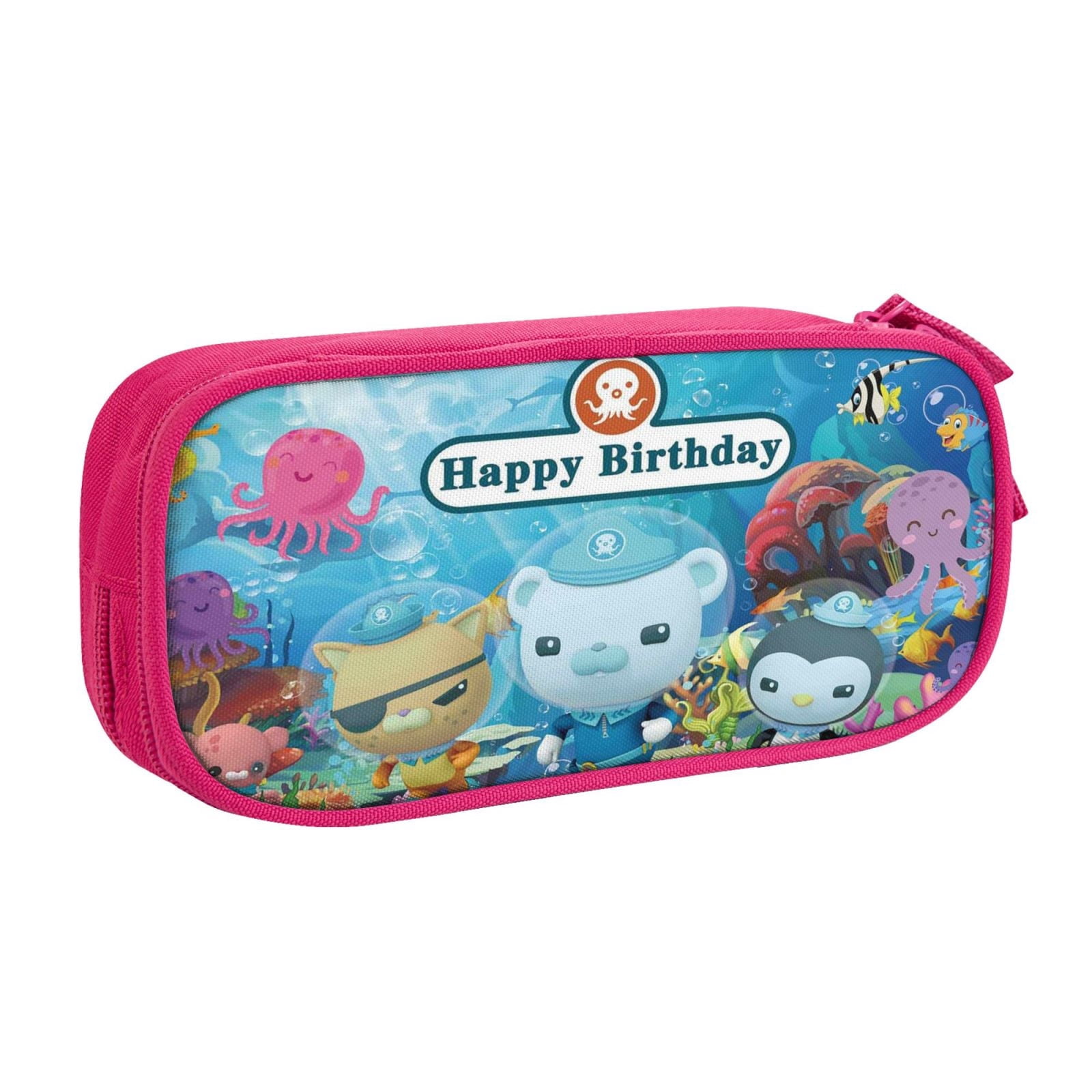 Octonauts Big Capacity Pencil Case Bag with Zipper, Aesthetic Pencil ...