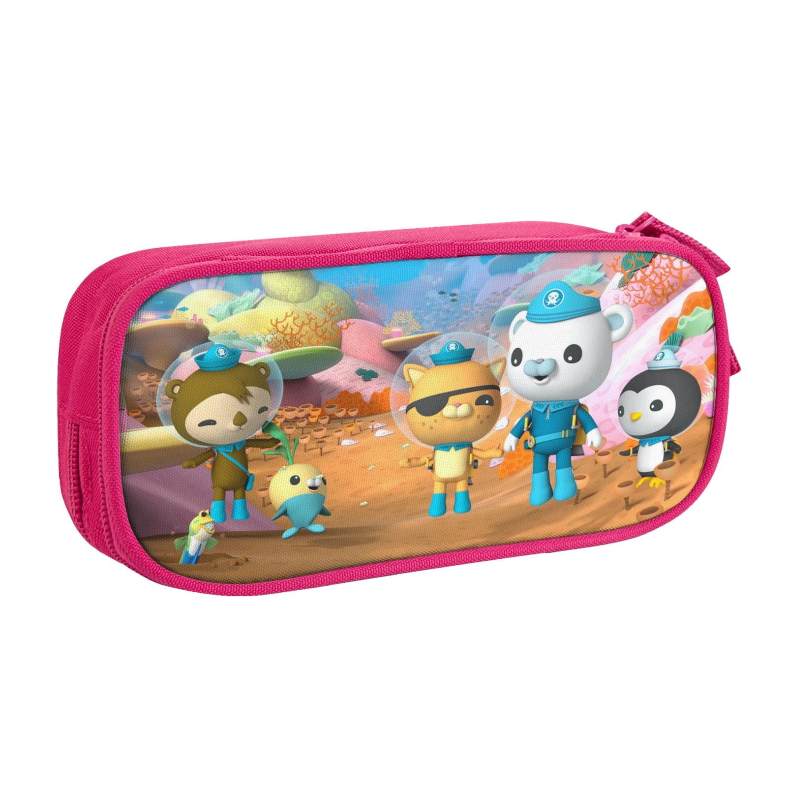 Octonauts Big Capacity Pencil Case Bag with Zipper, Aesthetic Pencil ...