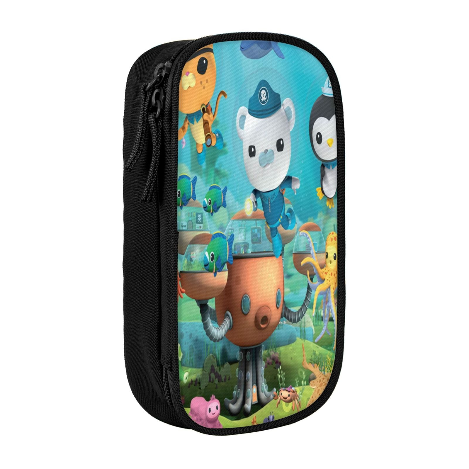 Octonauts Big Capacity Pencil Case Bag with Zipper, Aesthetic Pencil ...