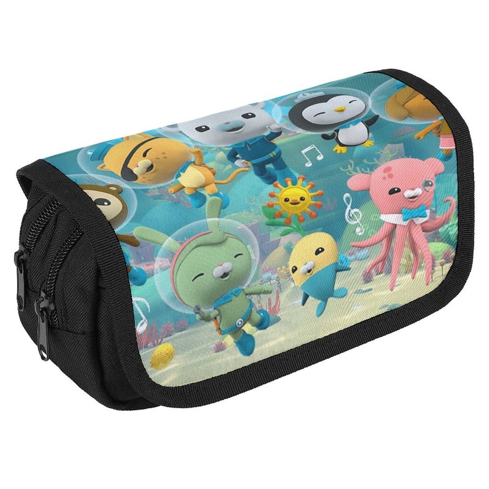 Octonauts Big Capacity Pencil Case Bag with Zipper, Aesthetic Pencil ...
