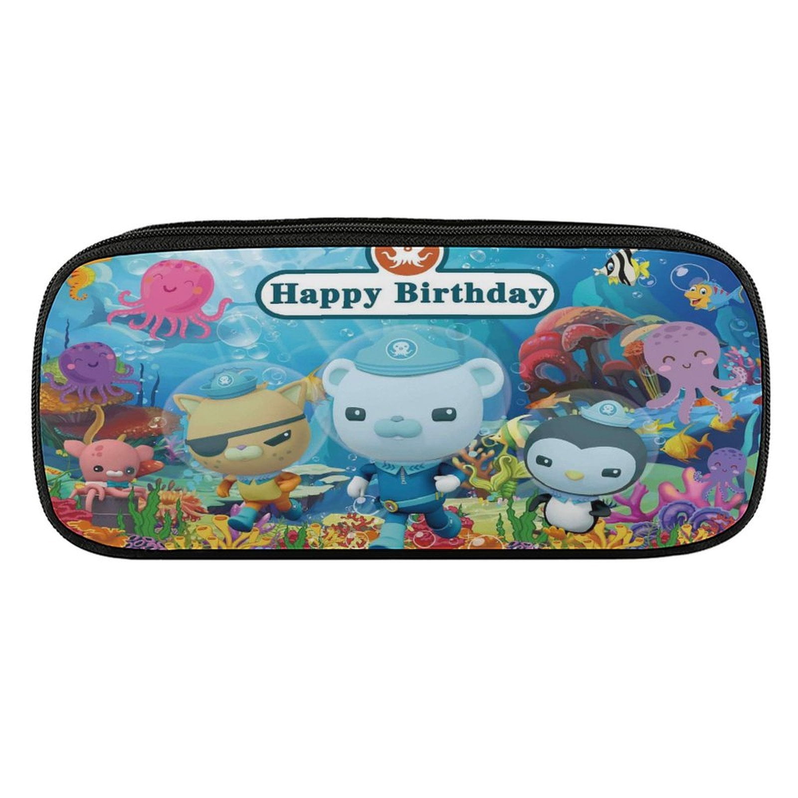 Octonauts Big Capacity Pencil Case Bag with Zipper, Aesthetic Pencil ...