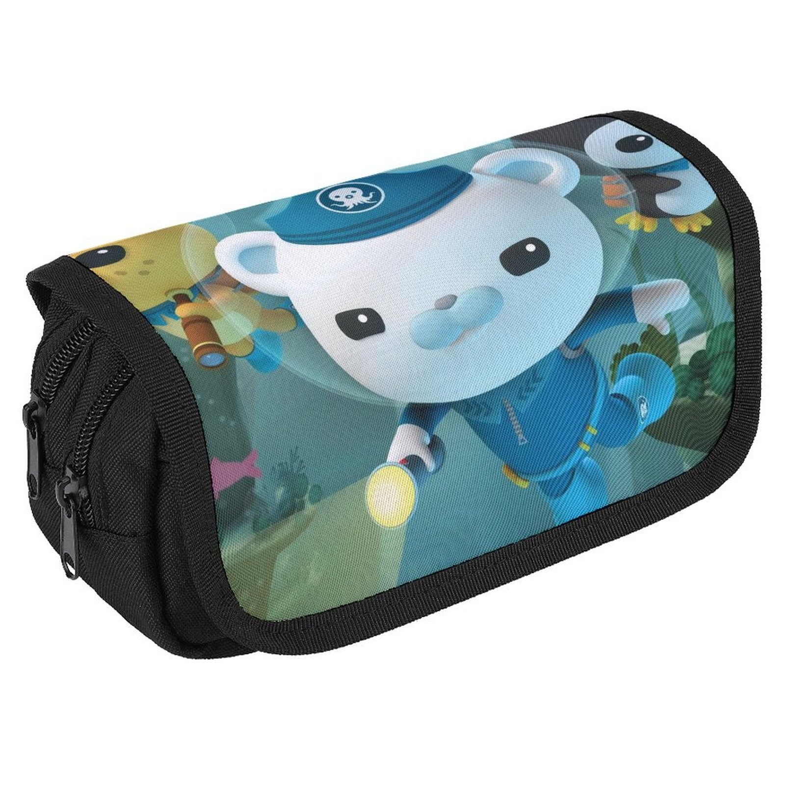 Octonauts Big Capacity Pencil Case Bag with Zipper, Aesthetic Pencil ...
