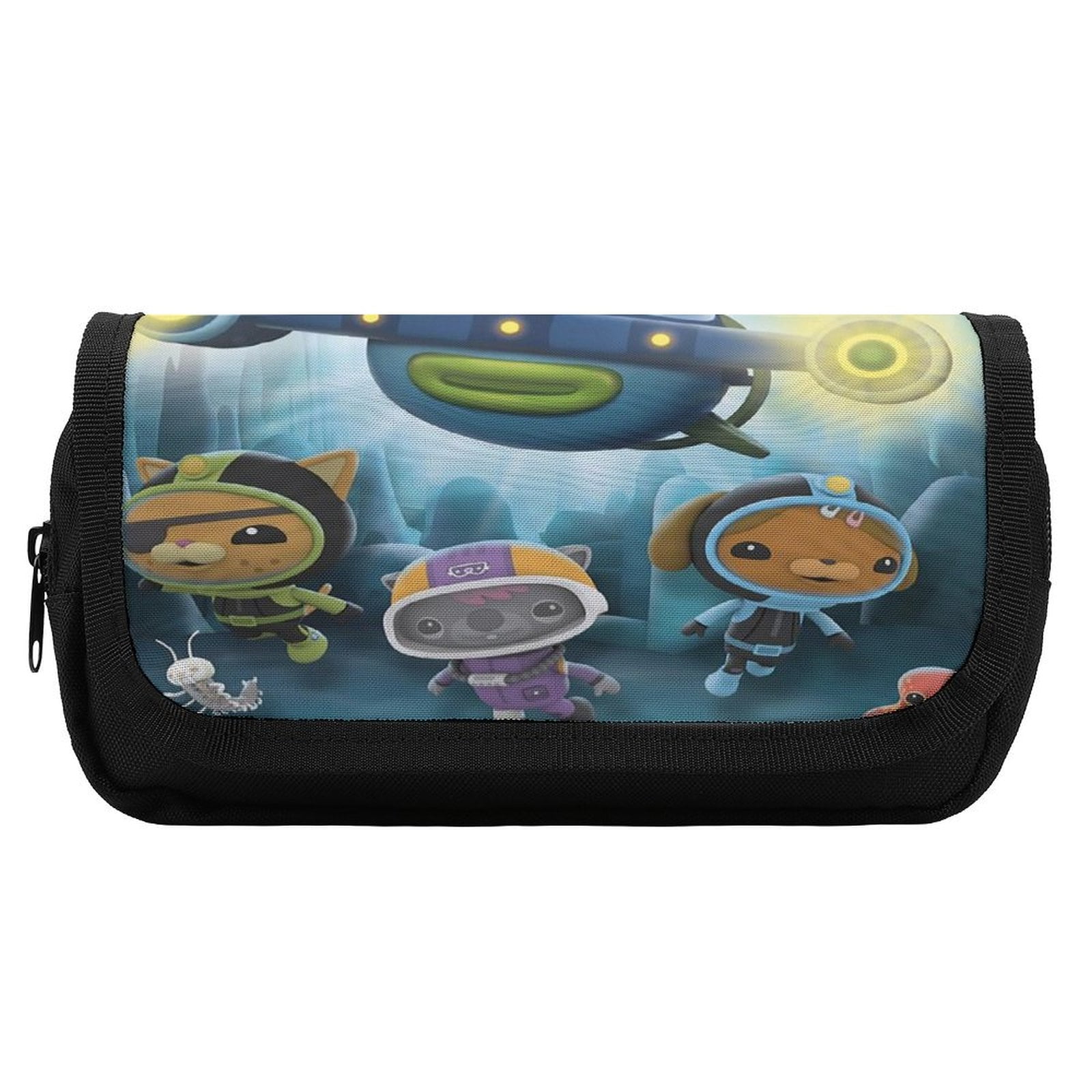 Octonauts Big Capacity Pencil Case Bag with Zipper, Aesthetic Pencil ...