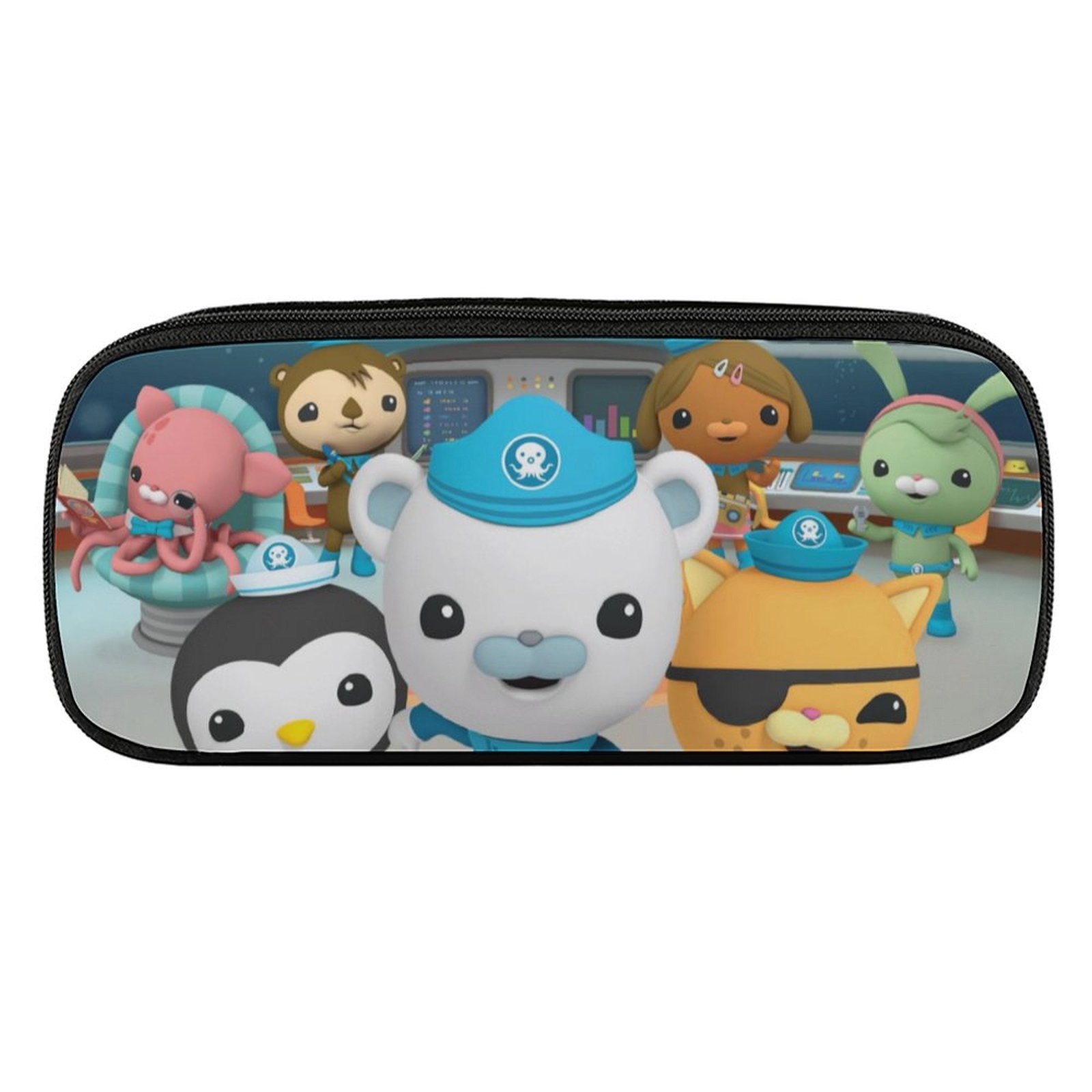 Octonauts Big Capacity Pencil Case Bag with Zipper, Aesthetic Pencil ...