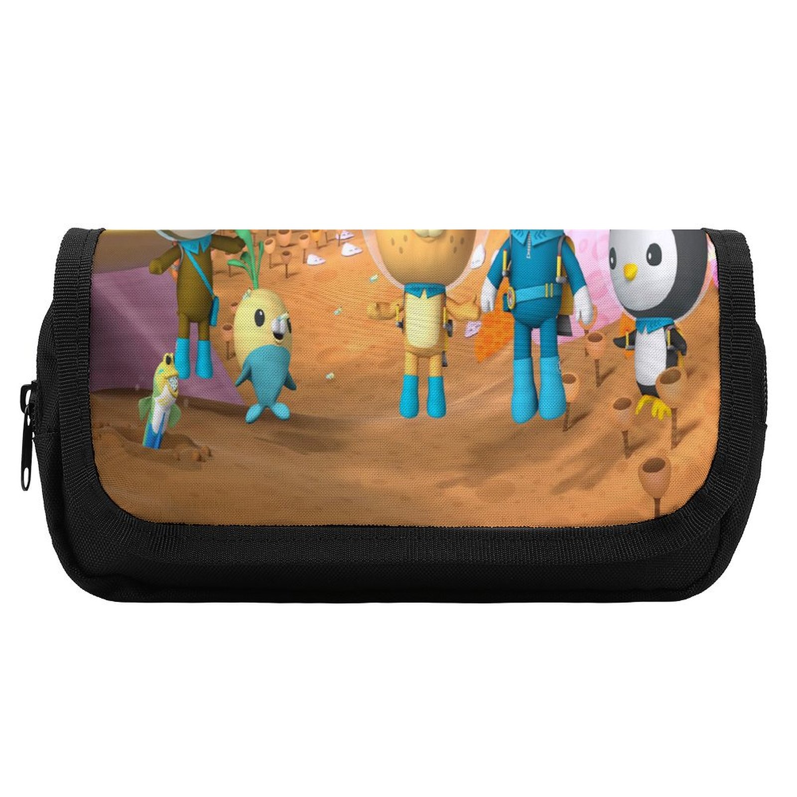 Octonauts Big Capacity Pencil Case Bag with Zipper, Aesthetic Pencil ...