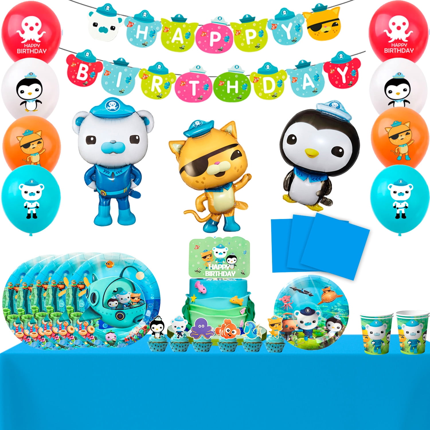 The Octonauts Birthday Decorations,The Octonauts Party Decorations ...