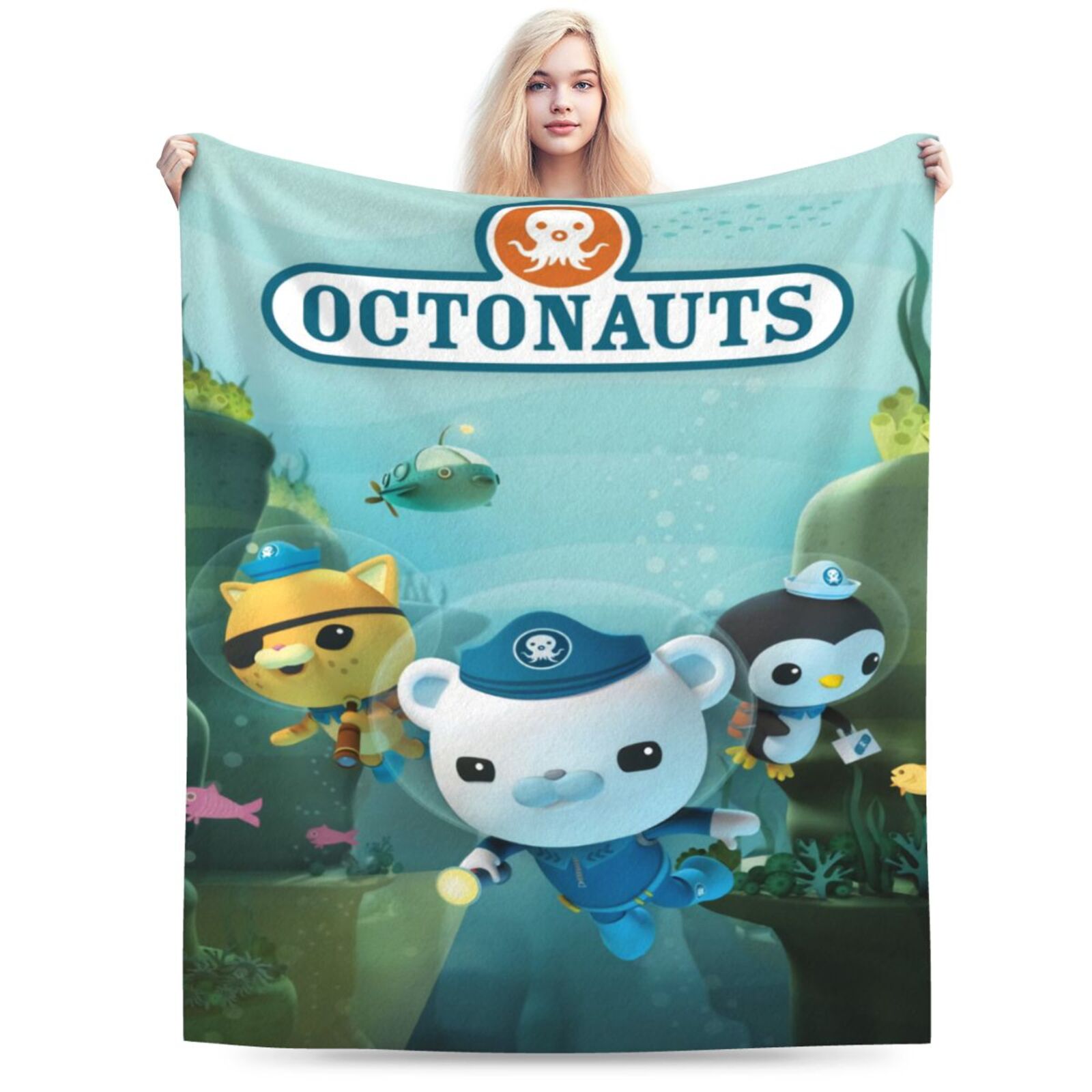 Octonauts Blanket Cozy Warm Flannel Throw Blanket for Living Room ...