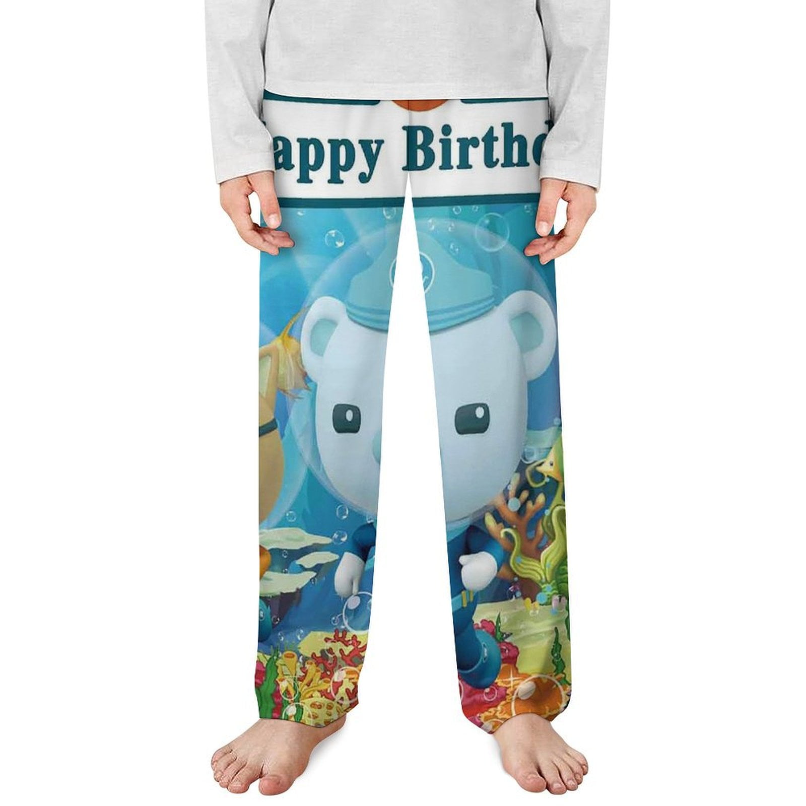 Octonauts Boys Girls Pajamas Pants Soft Elastic Waist PJ Bottoms Lounge ...