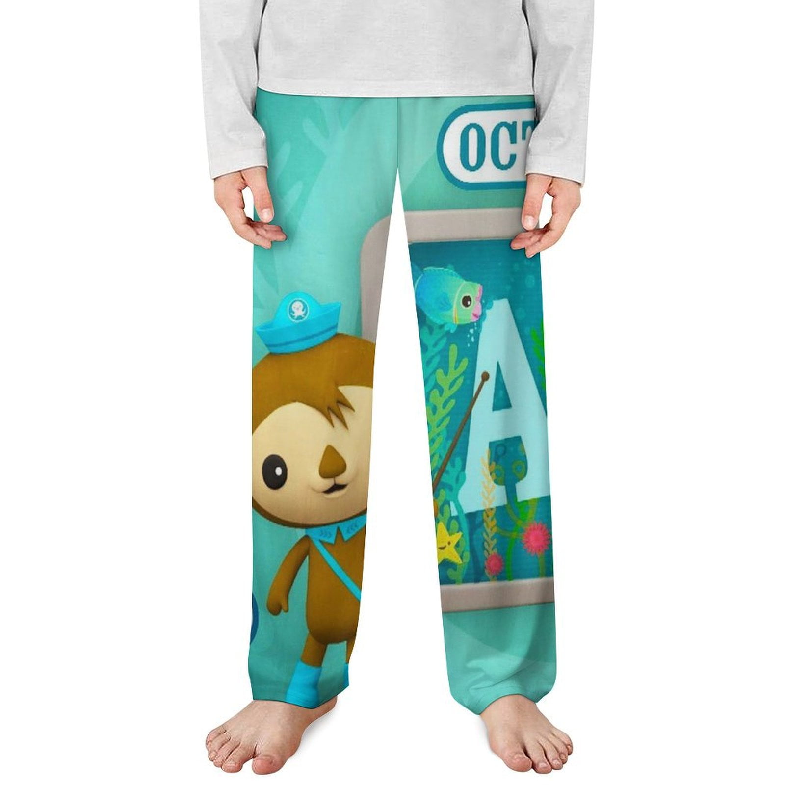 Octonauts Boys Girls Pajamas Pants Soft Elastic Waist PJ Bottoms Lounge ...