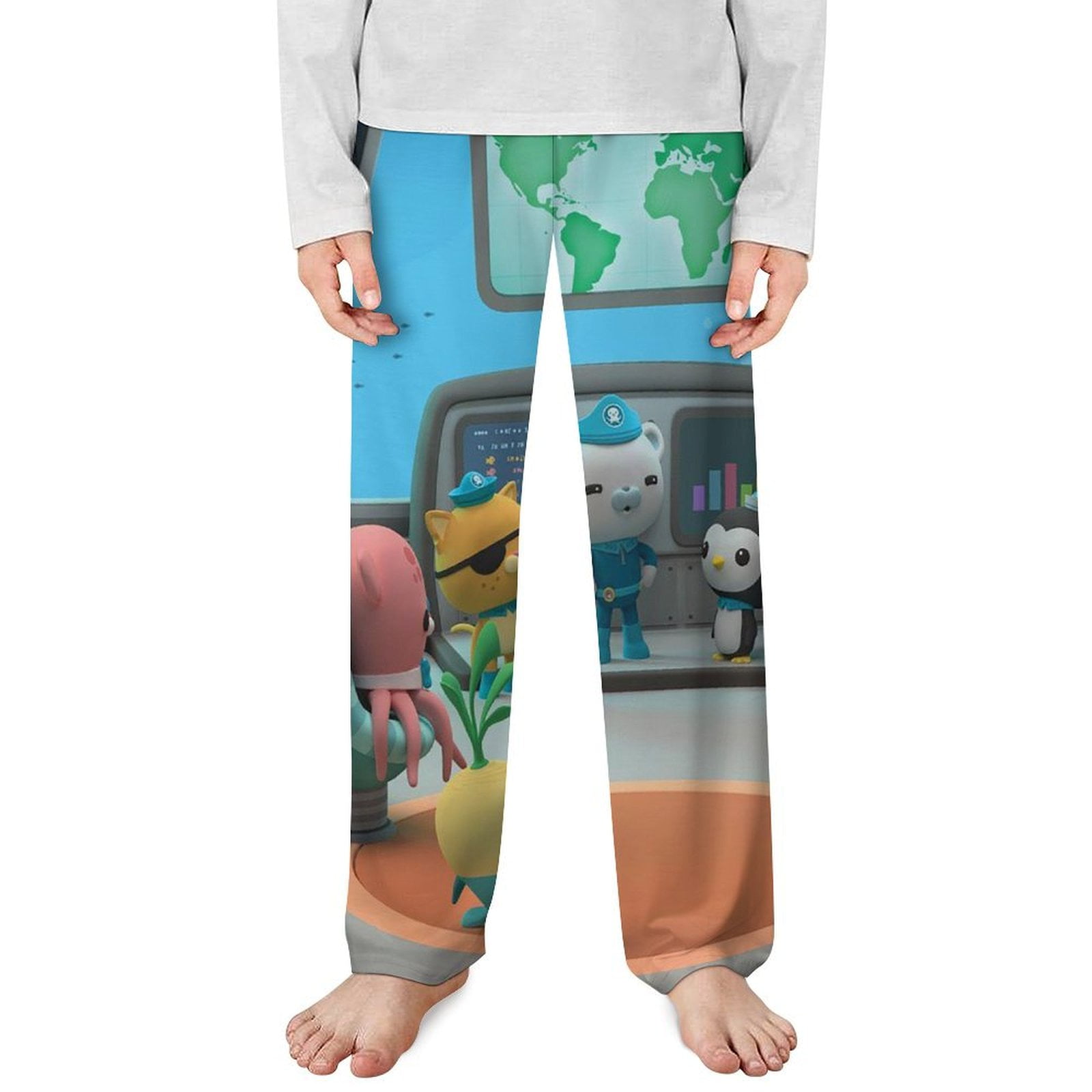 Octonauts Boys Pajama Pants Long Sleep Pants Soft Elastic Waist PJ ...