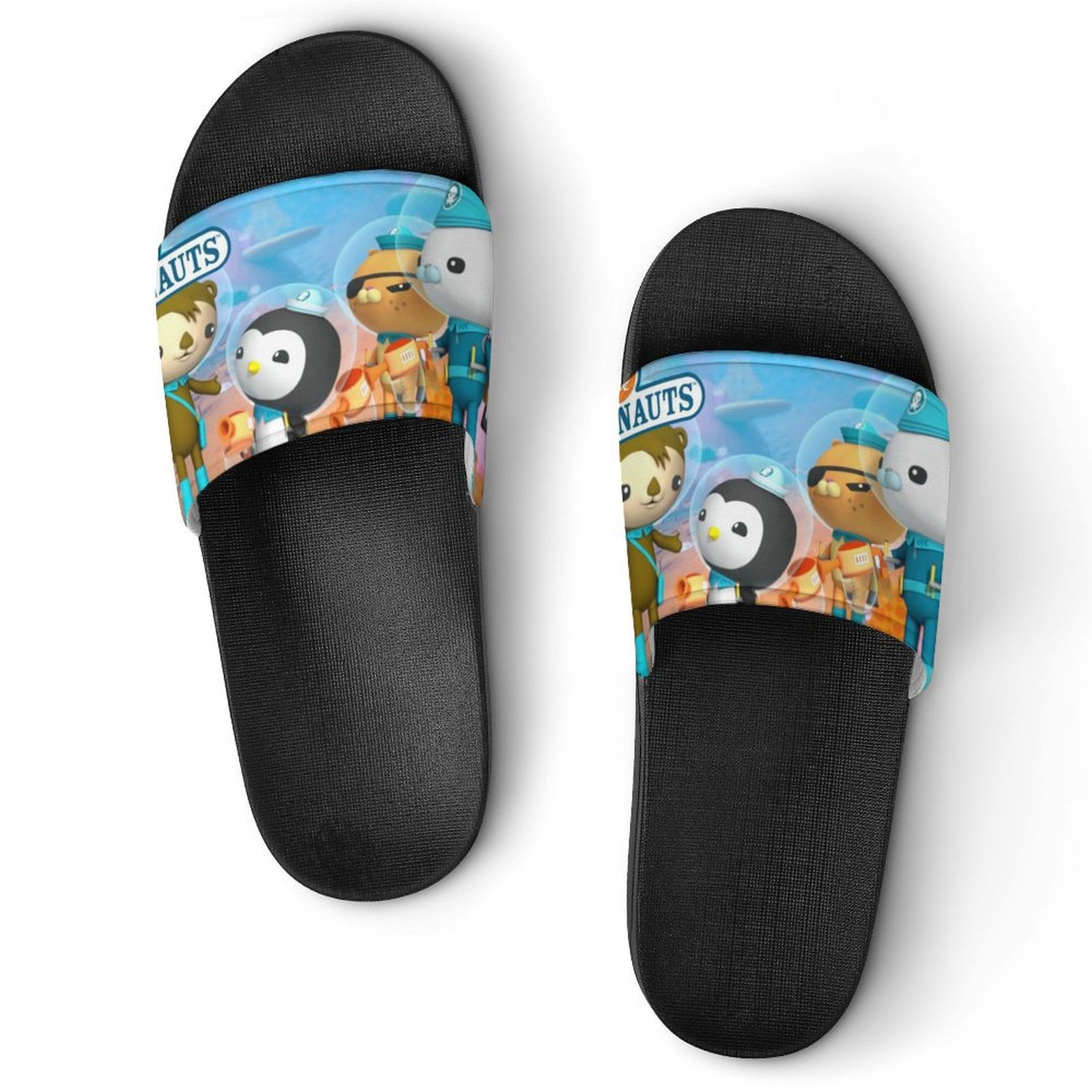 Octonauts Boys Slide Sandals, Comfort Casual Pool Slide Outdoor, Slip ...