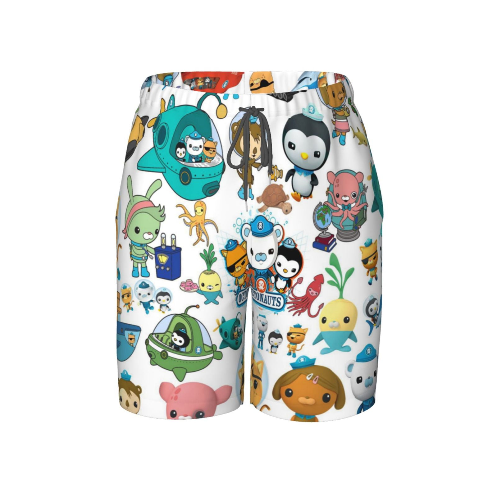Octonau-t Boys Swim Trunks with Mesh Liner Swim Shorts Youth Anti Swim ...