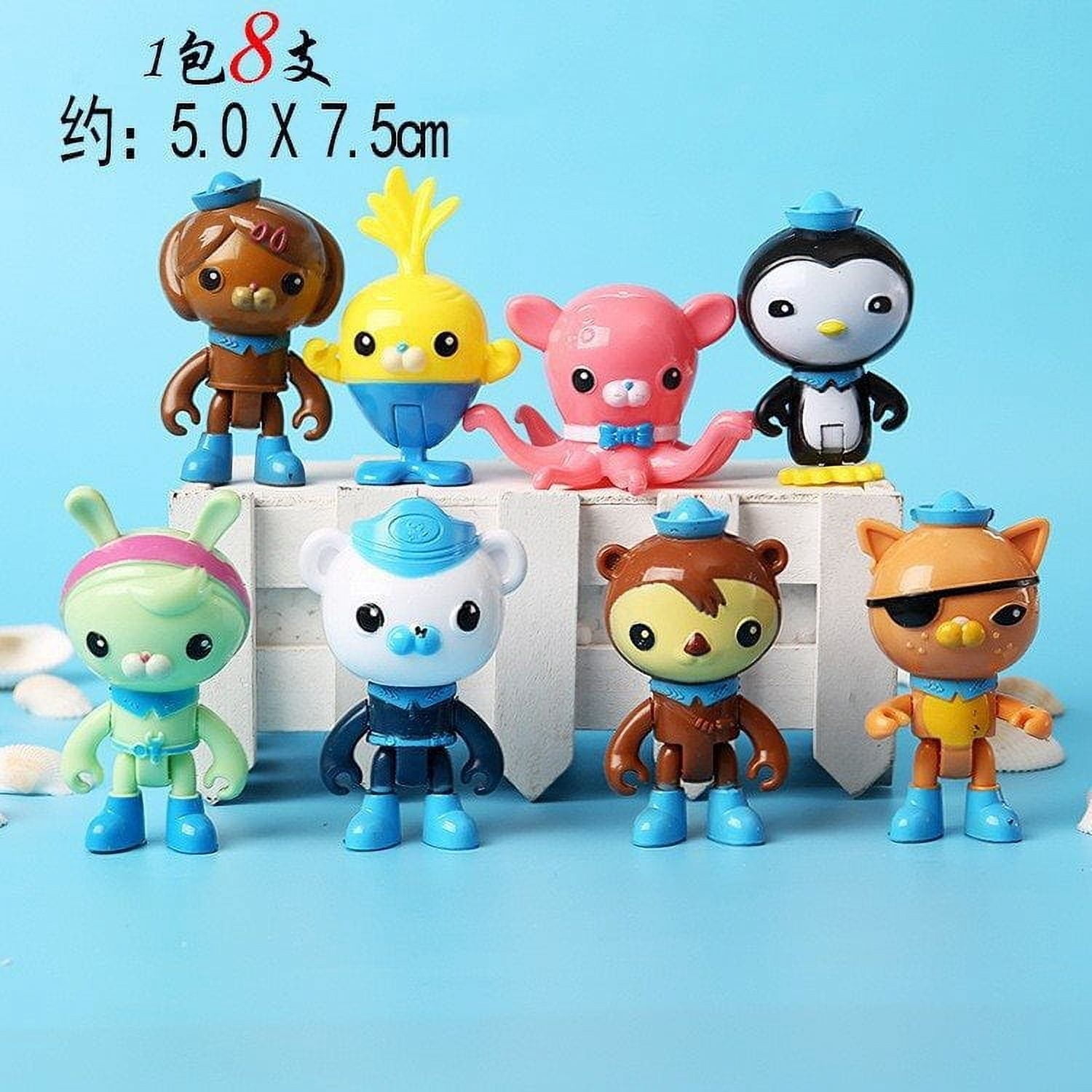 Octonauts Cake Decoration Set 8pcs - Walmart.com