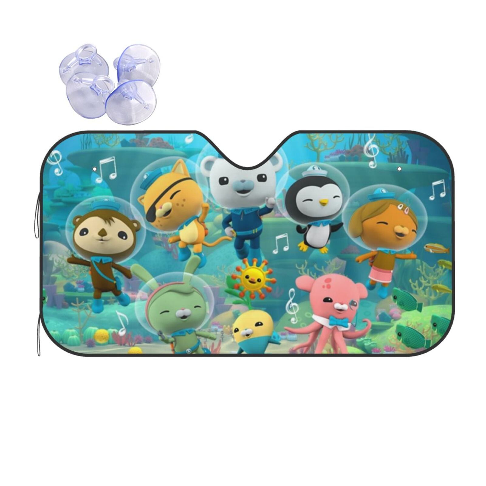 Octonauts Car Sun Shade Windshield Portable Sun Blocker for Car ...