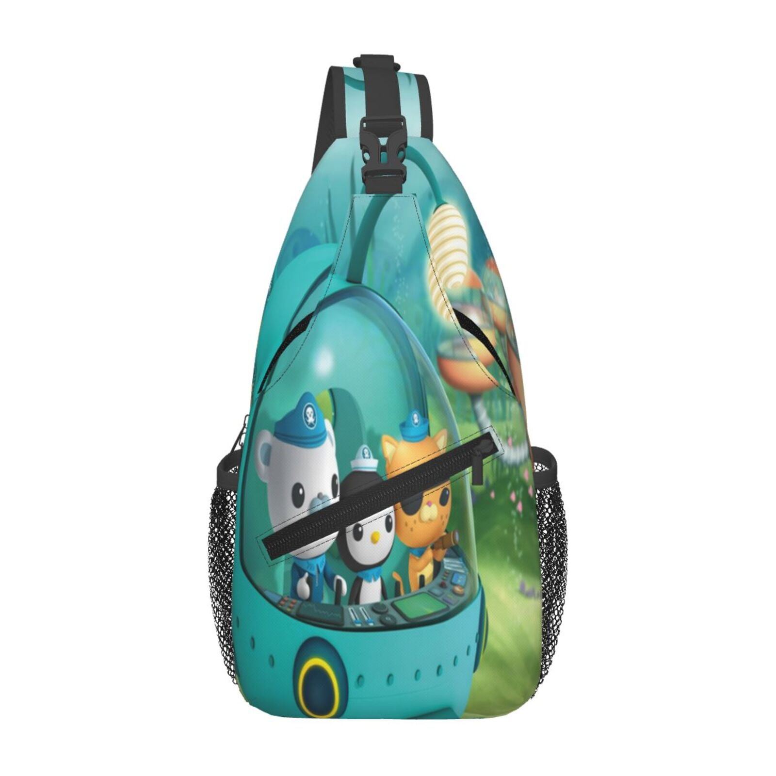 Octonauts Casual Sling Bag Crossbody Shoulder Backpack Gym Sports ...
