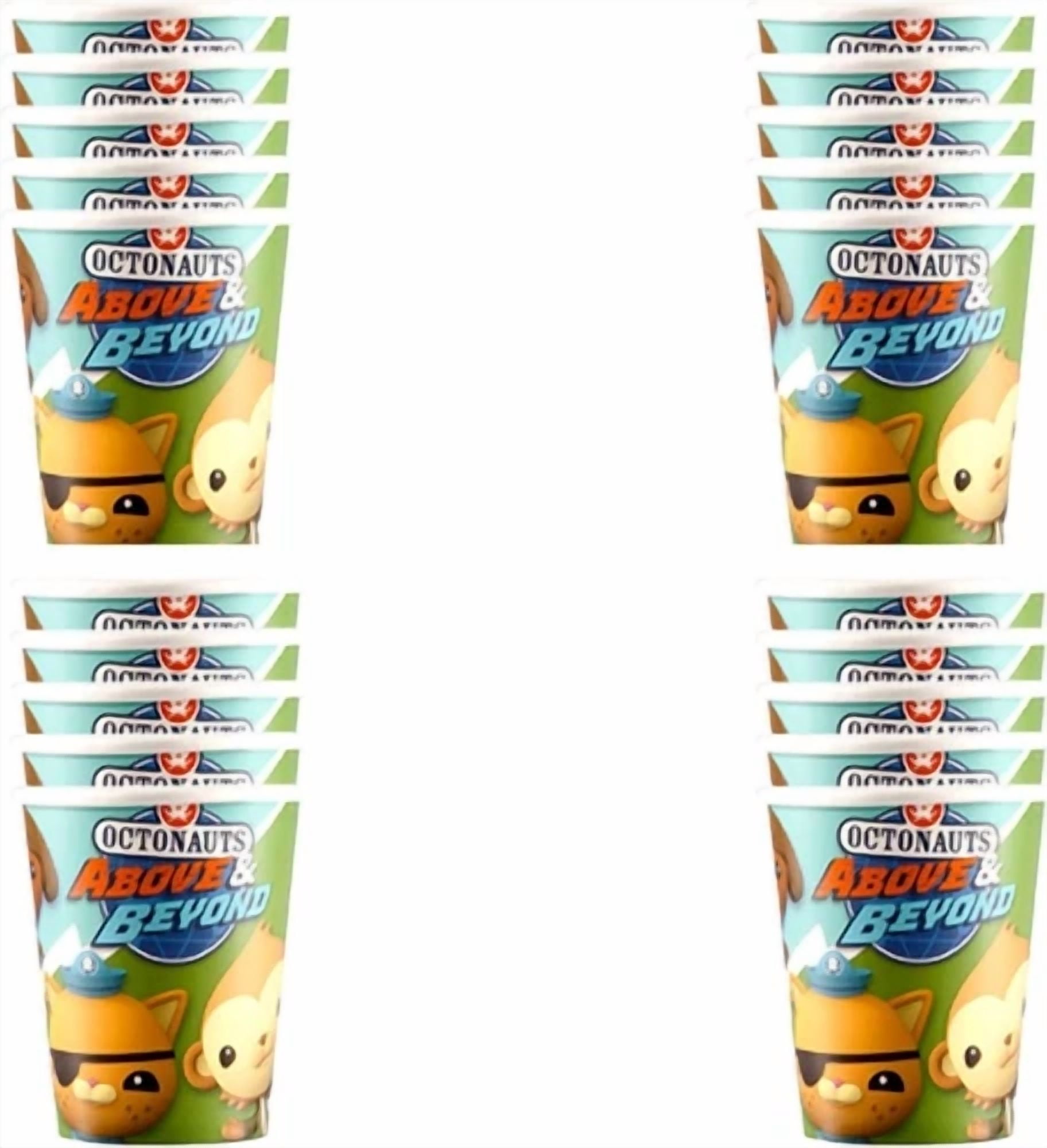 Octonauts Celebration Paper Cups 20Ct Disposable Drinkware Kids Party ...