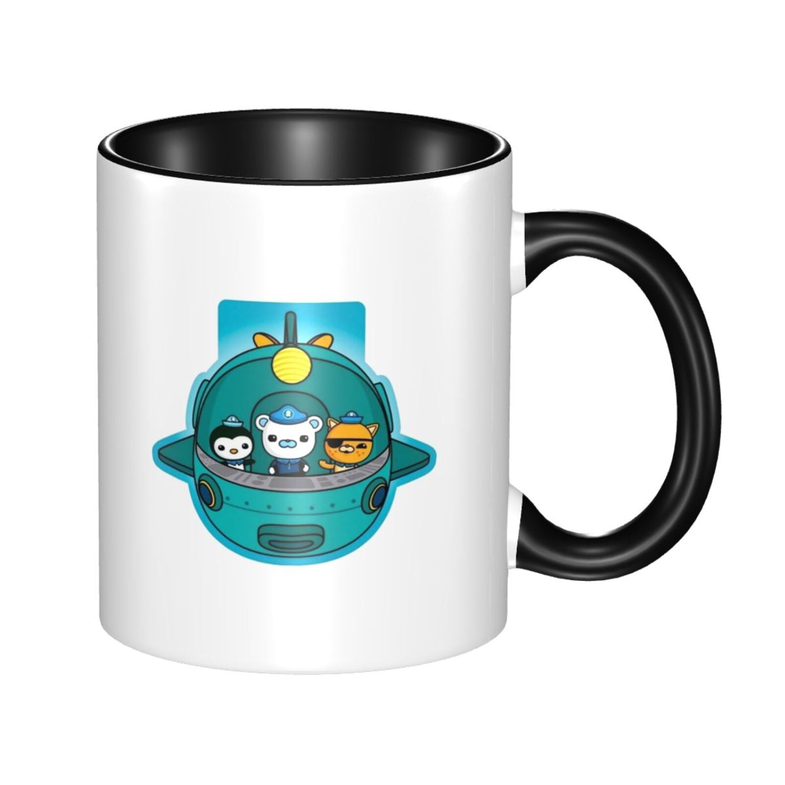 Octonauts Ceramic Coffee Mug, 11 OZ Ceramic Coffee Mugs, Black Coffee ...
