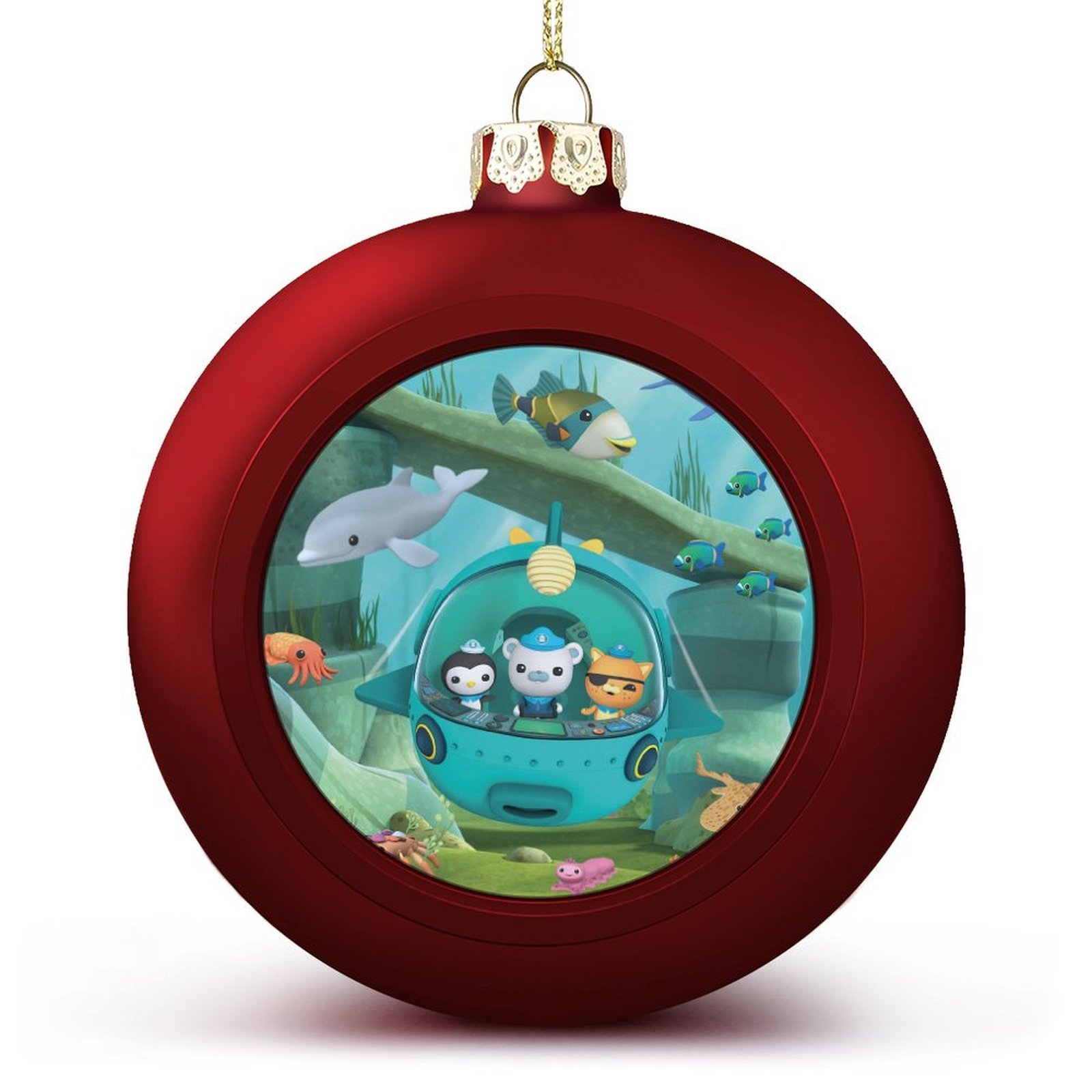 Octonauts Christmas Ball Ornaments, 2.4 Inch Christmas Tree Decorations ...