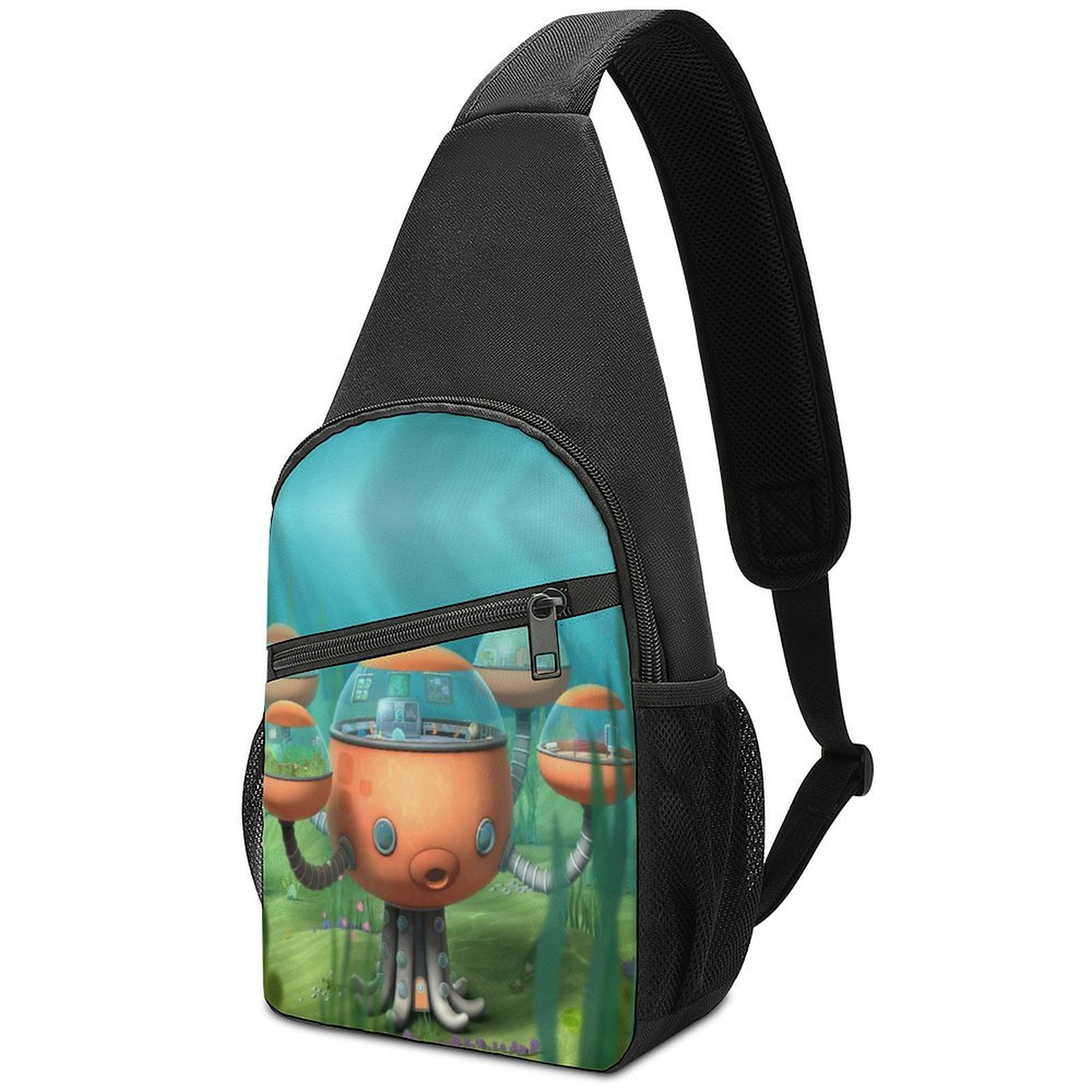 Octonauts Crossbody Backpack Sling Bag for Men Women One Shoulder Chest ...