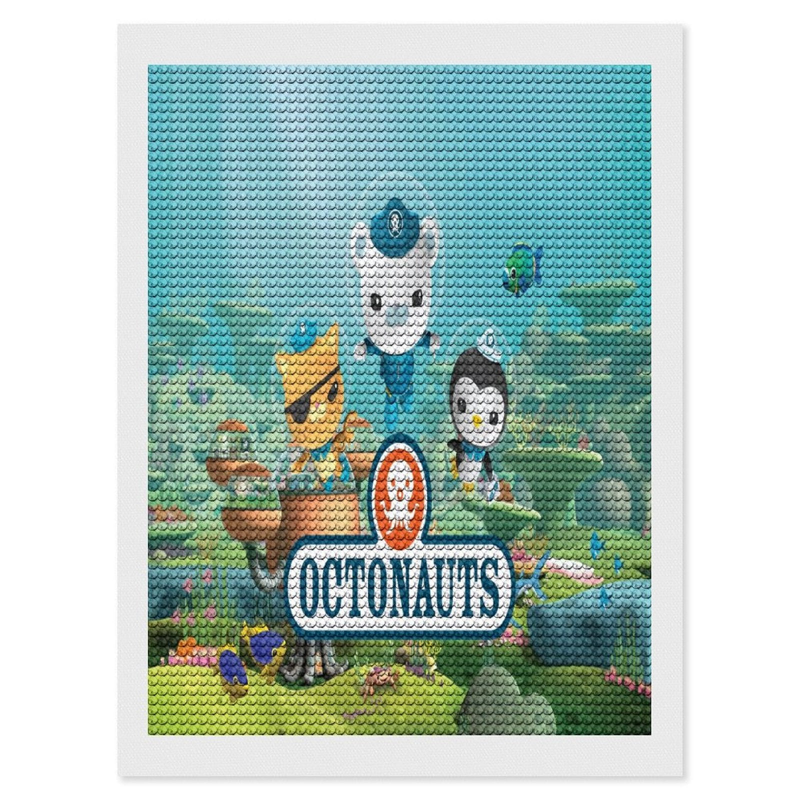 Octonauts Diamond Art Kits for Adults Full Drill Diamond Art Anime ...